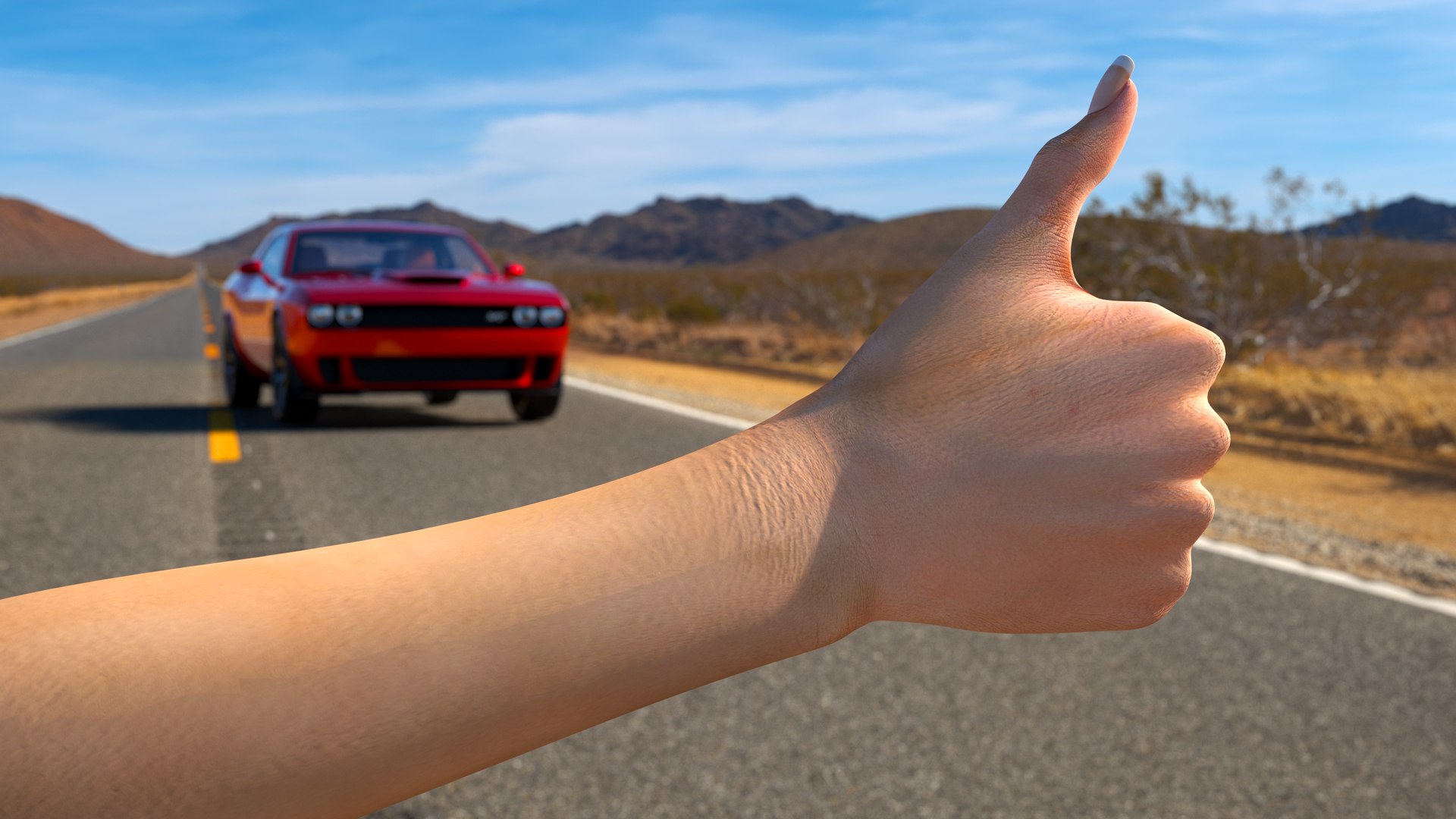 3D Model Female Hand 2 Rigged For Cinema 4D - TurboSquid 2194649