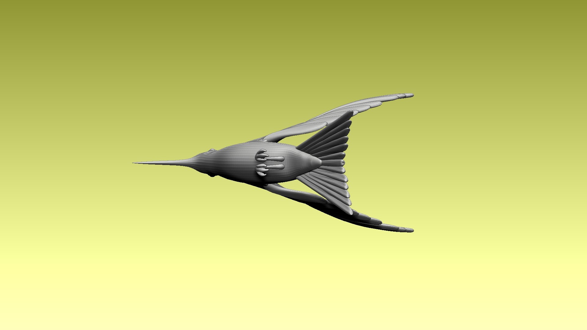Colibri Humming Bird 3D Model - TurboSquid 1828908