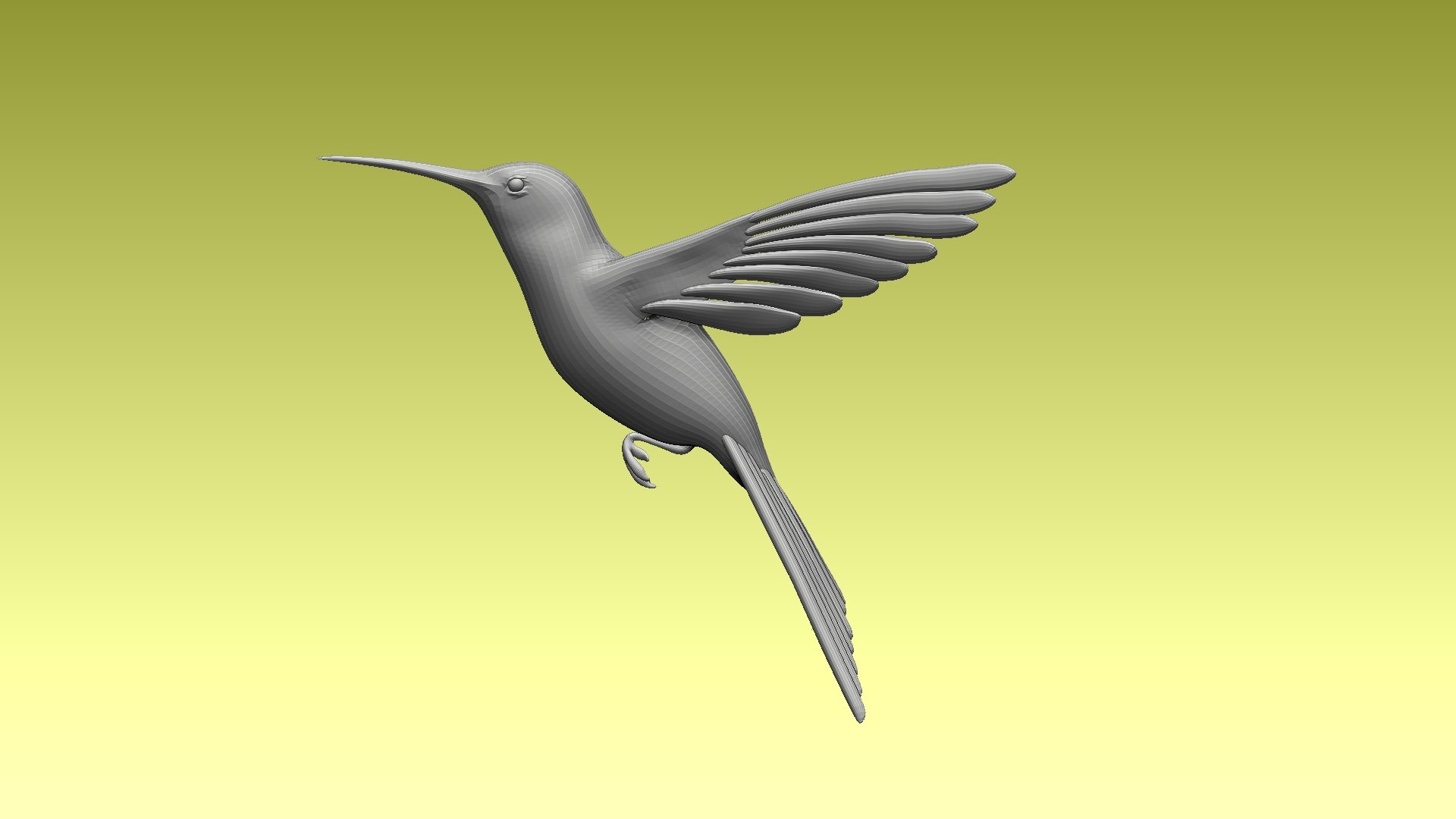 Colibri Humming Bird 3D Model - TurboSquid 1828908
