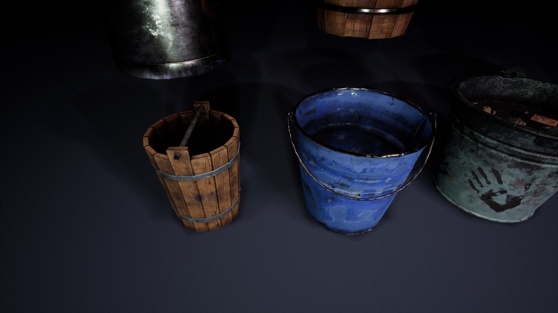 3D Buckets 12 Assets - TurboSquid 1984540