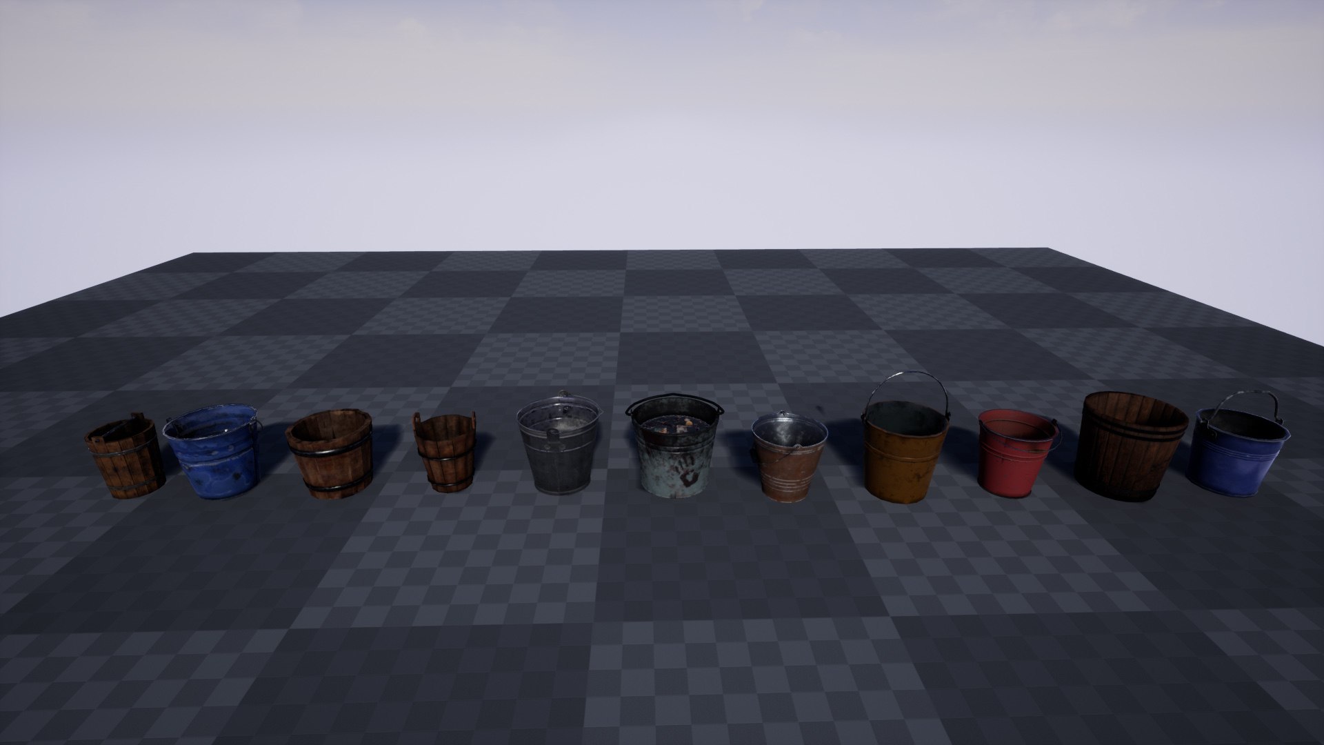 3D Buckets 12 Assets - TurboSquid 1984540