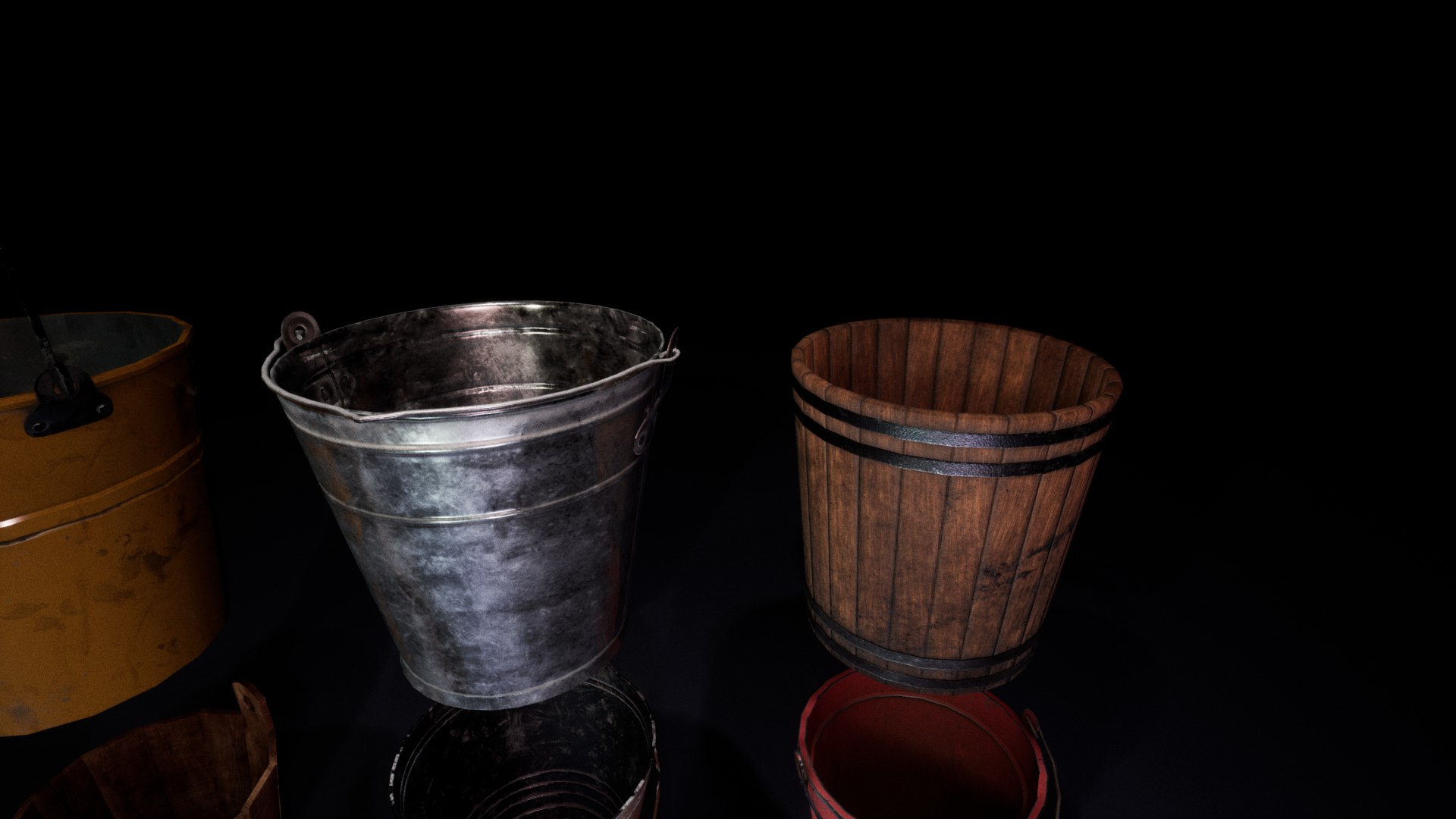3D Buckets 12 Assets - TurboSquid 1984540