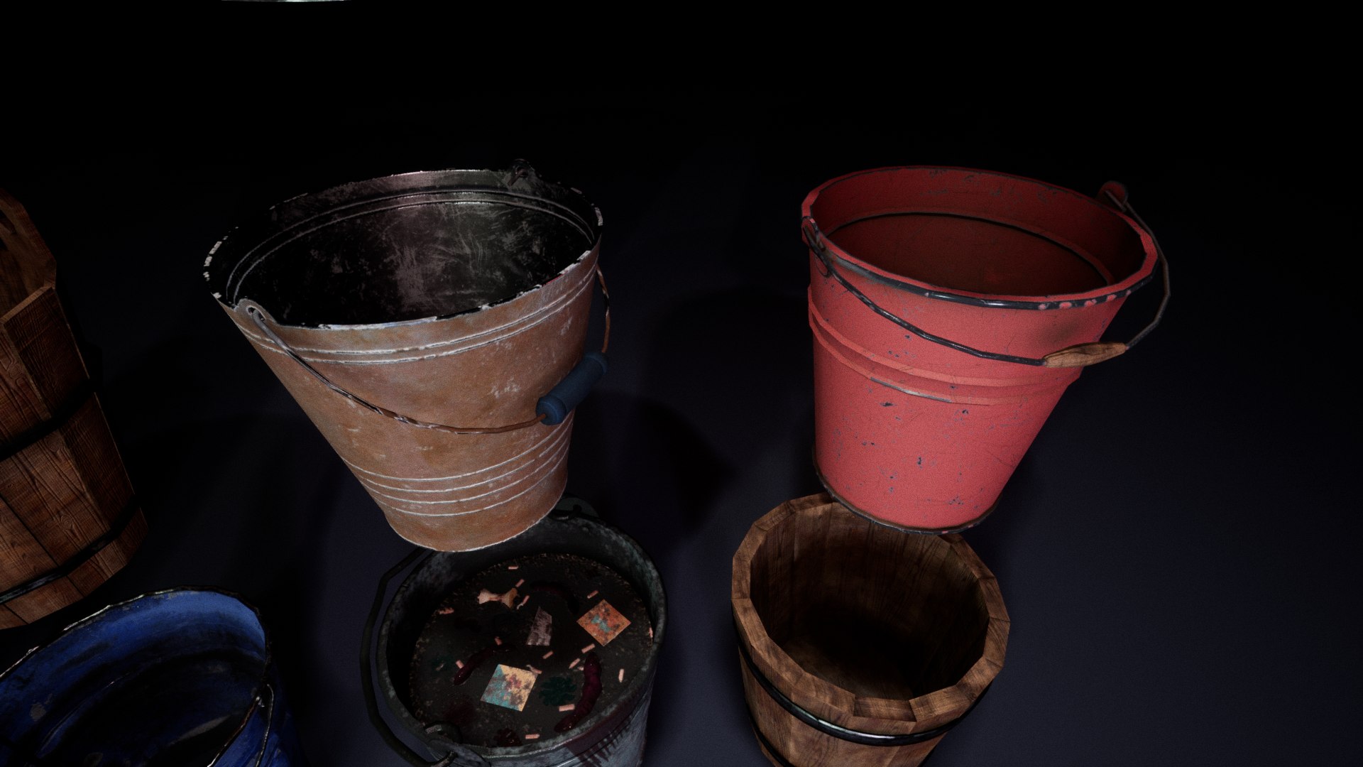 3D Buckets 12 Assets - TurboSquid 1984540