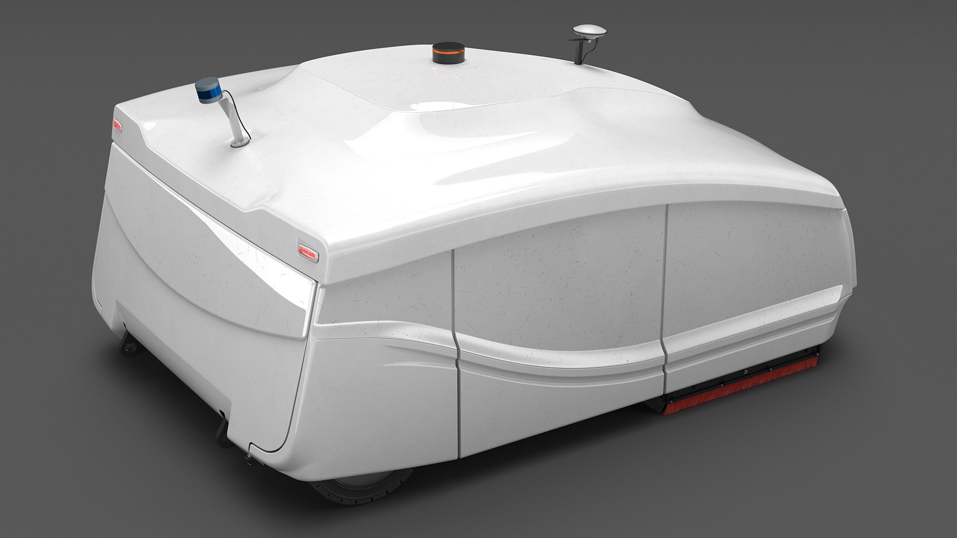 3D model Autonomous Sweeping System - TurboSquid 2180068
