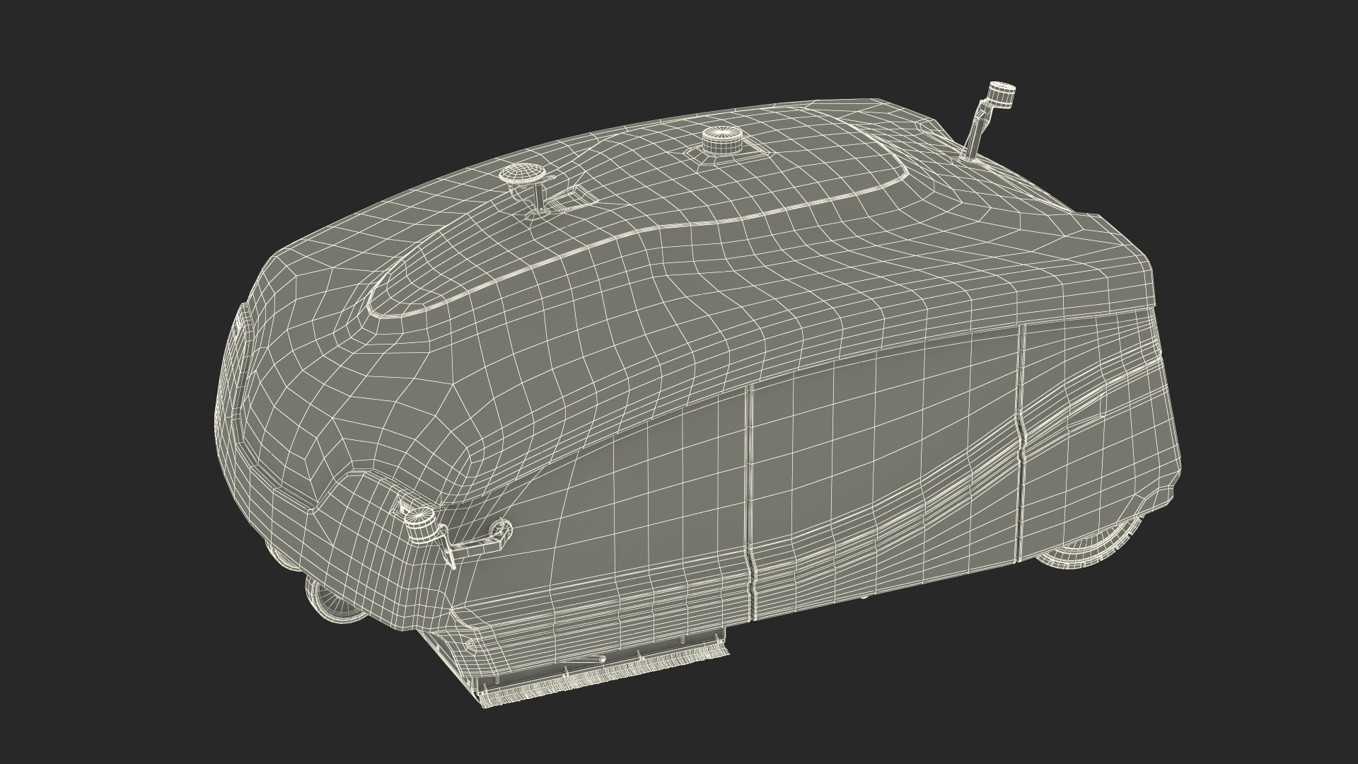 3D model Autonomous Sweeping System - TurboSquid 2180068