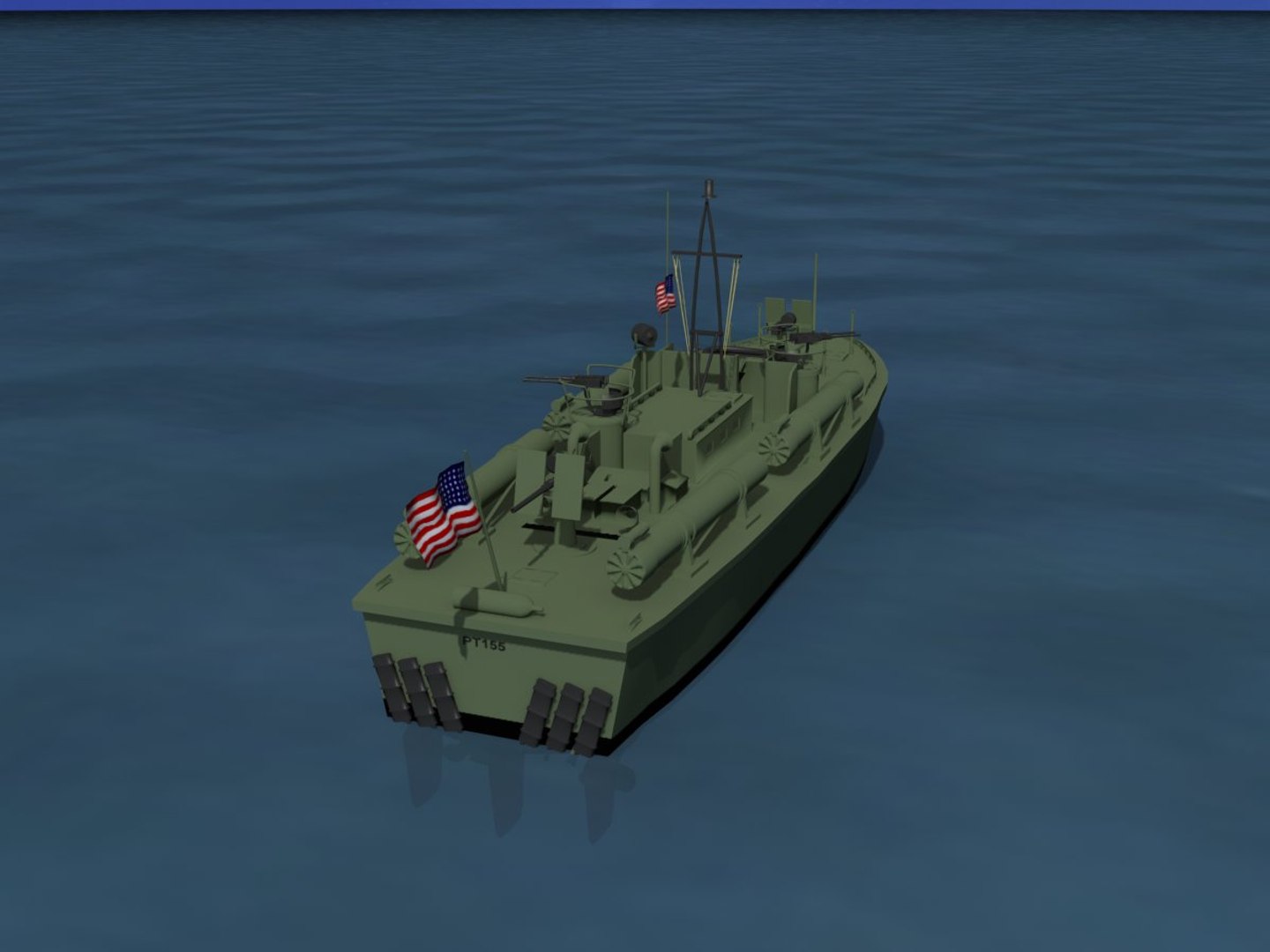 3d Max Boat Pt Elco