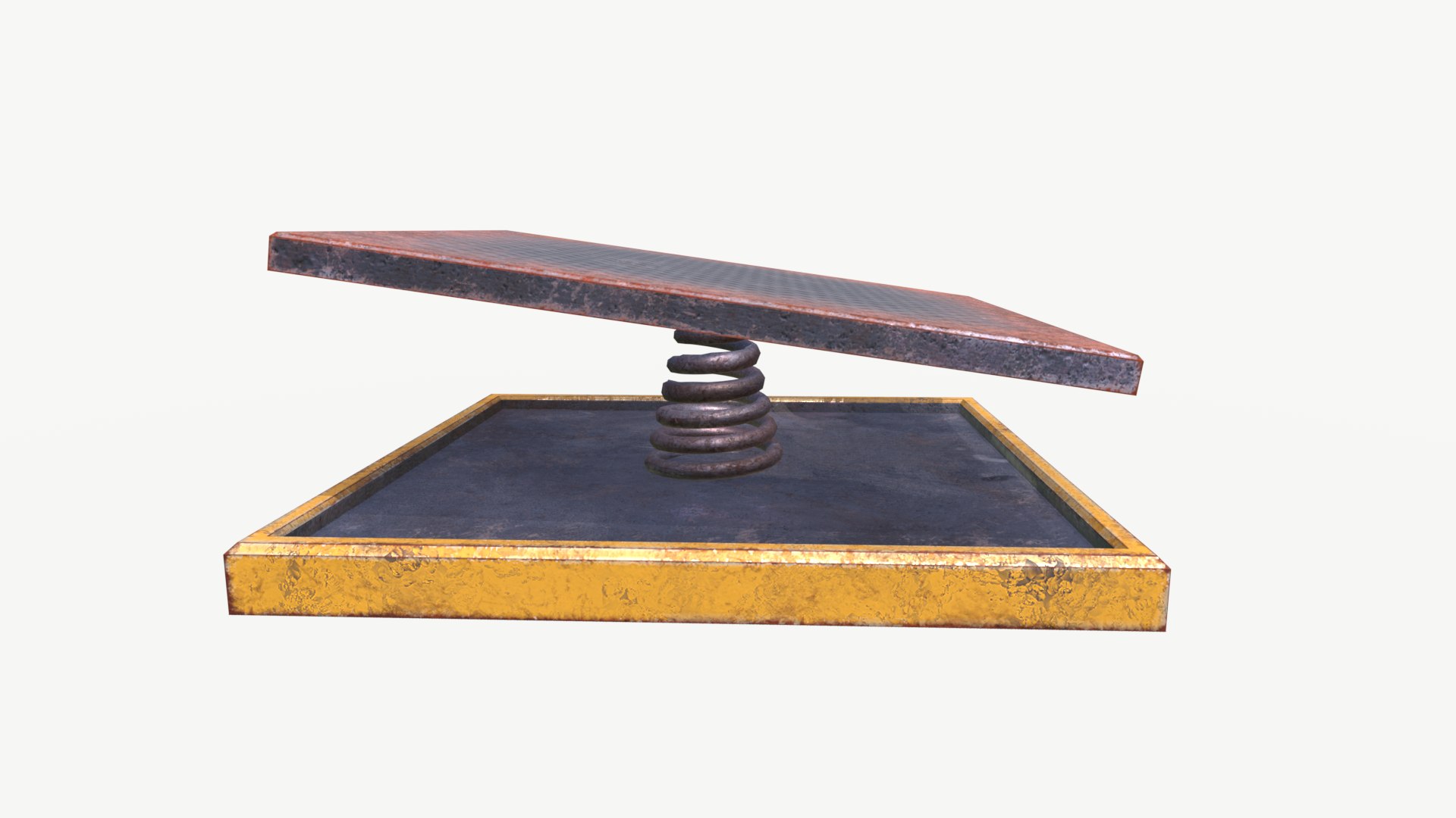 3D Springboard Trap - TurboSquid 2336266