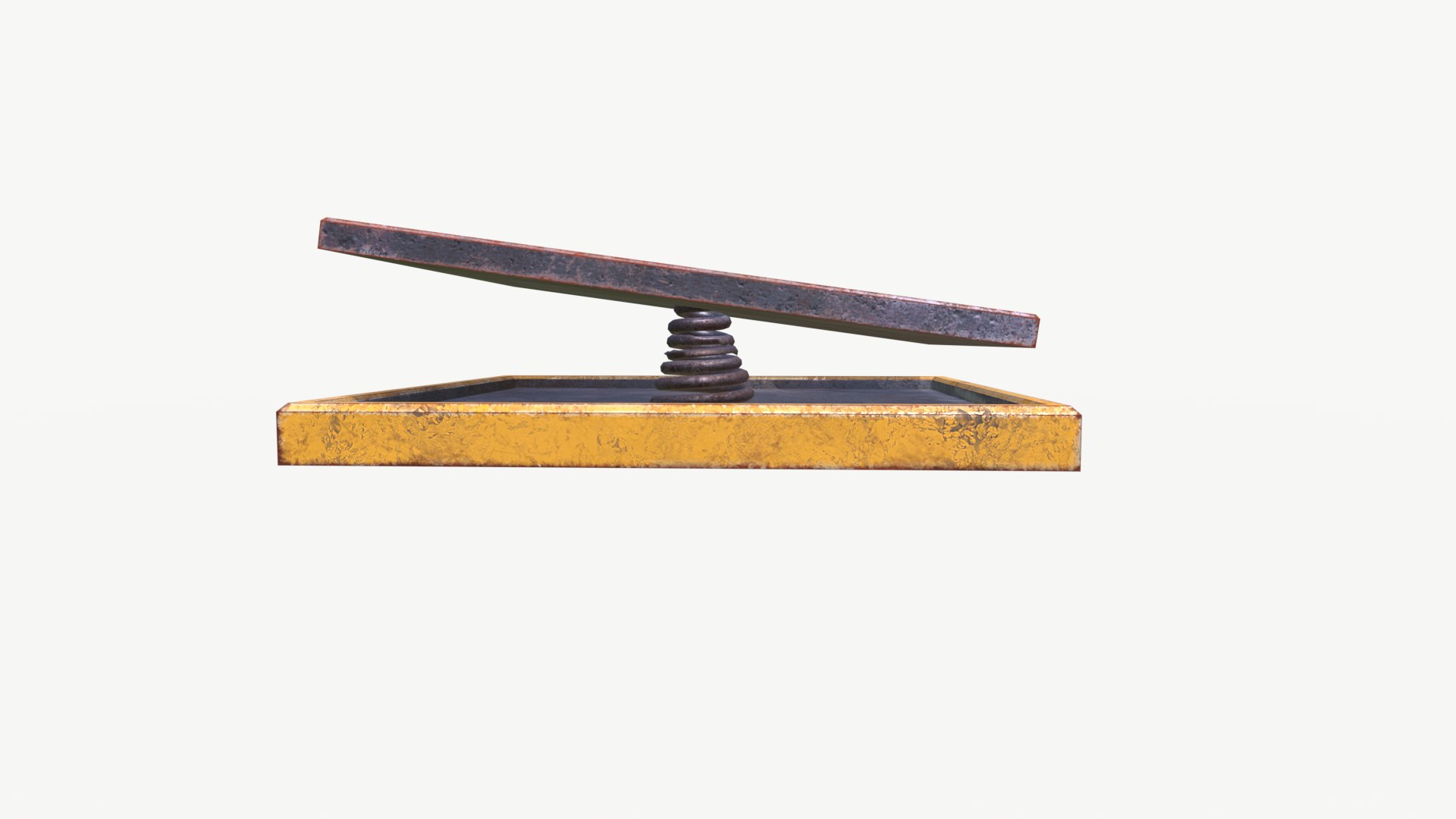 3D Springboard Trap - TurboSquid 2336266