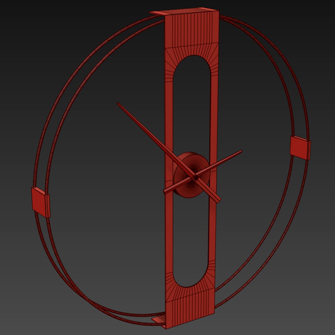 Wall Clock Set 703 3D - TurboSquid 1947696