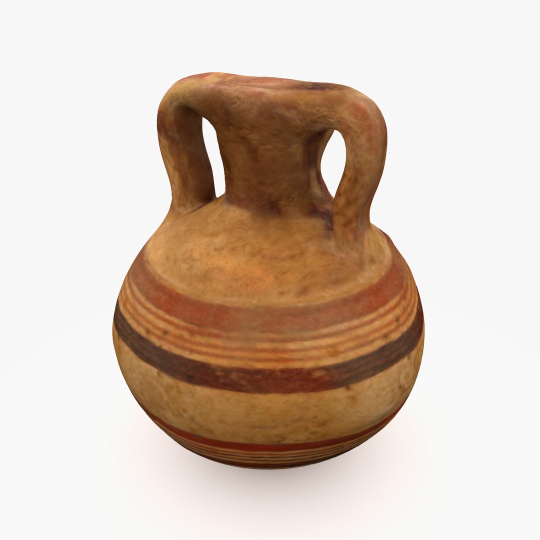 Pottery Greek Ancient 3d Model