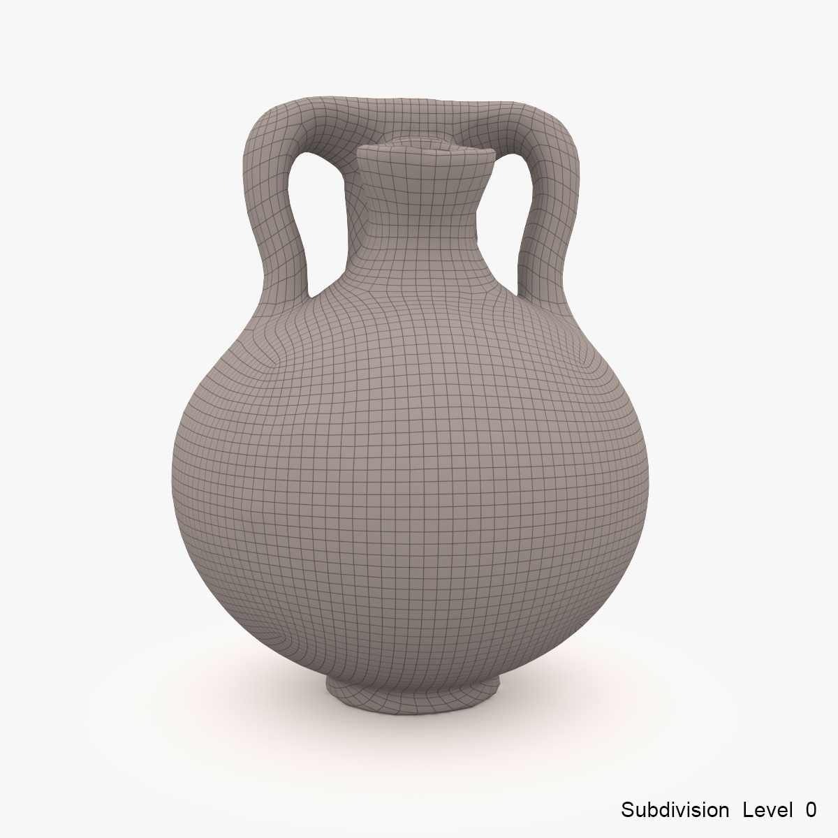 pottery greek ancient 3d model