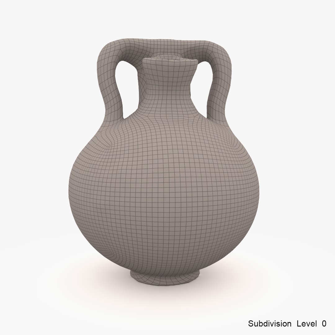 Pottery Greek Ancient 3d Model