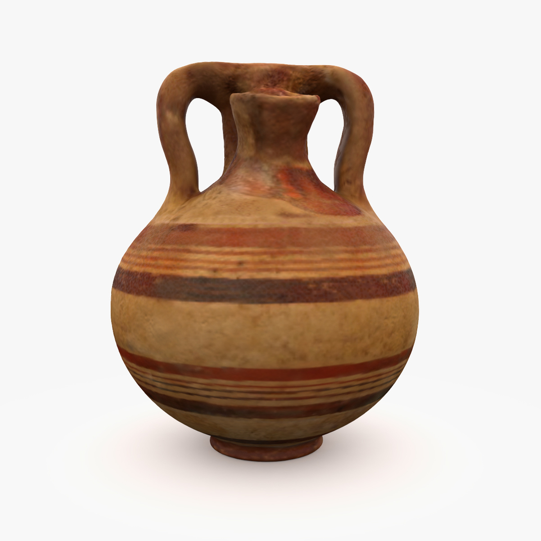Pottery Greek Ancient 3d Model