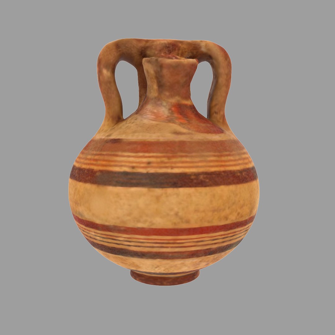 Pottery Greek Ancient 3d Model
