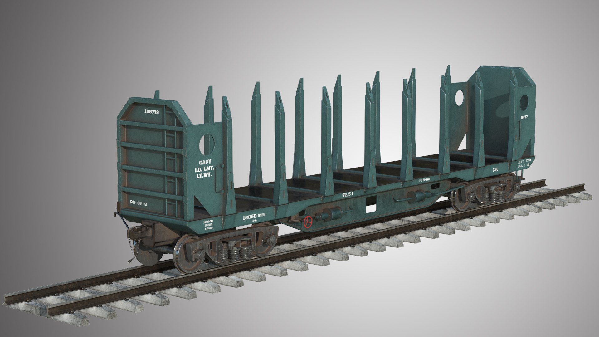 3D Logging Car 01 - TurboSquid 1438099