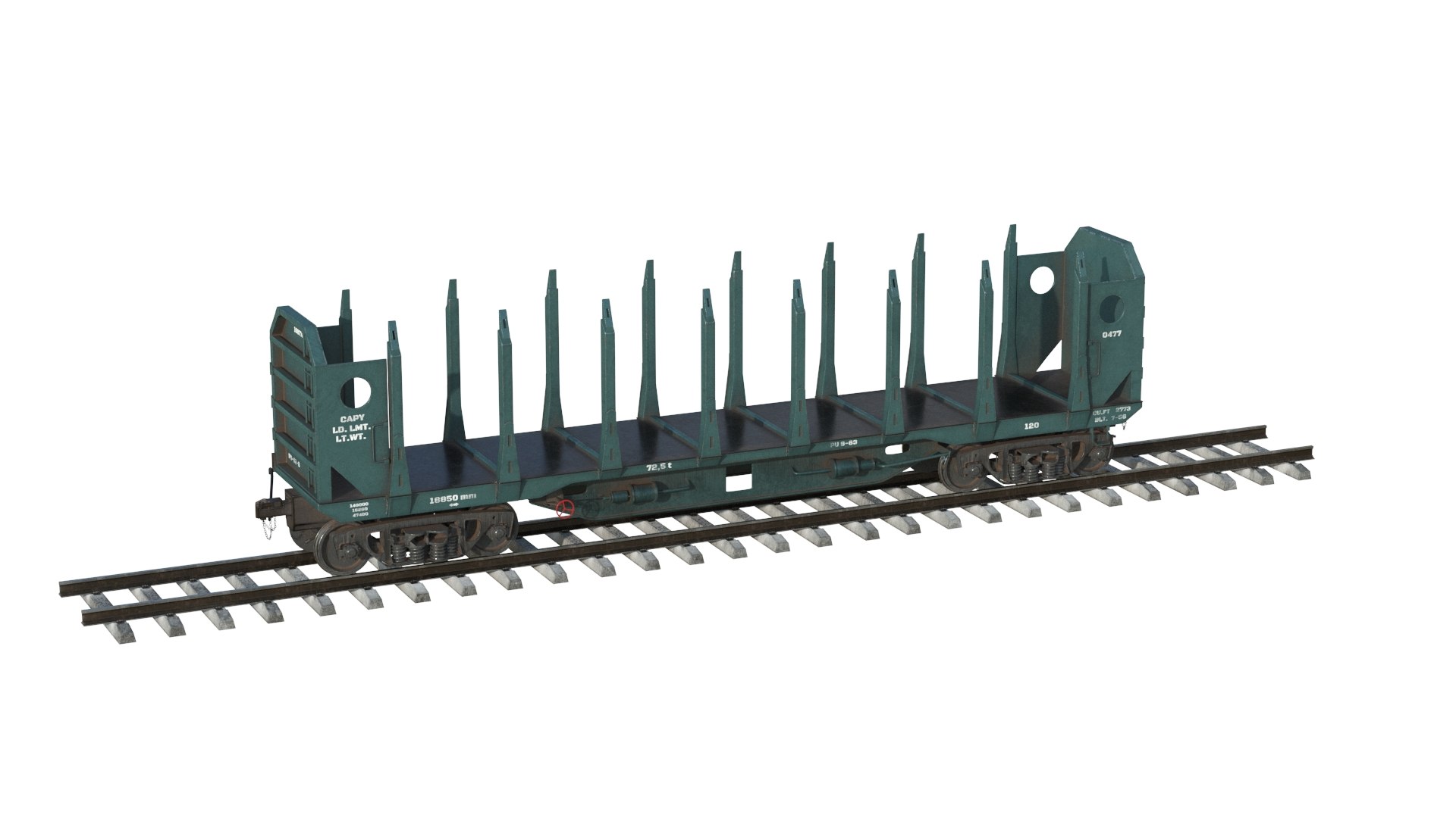 3D Logging Car 01 - TurboSquid 1438099