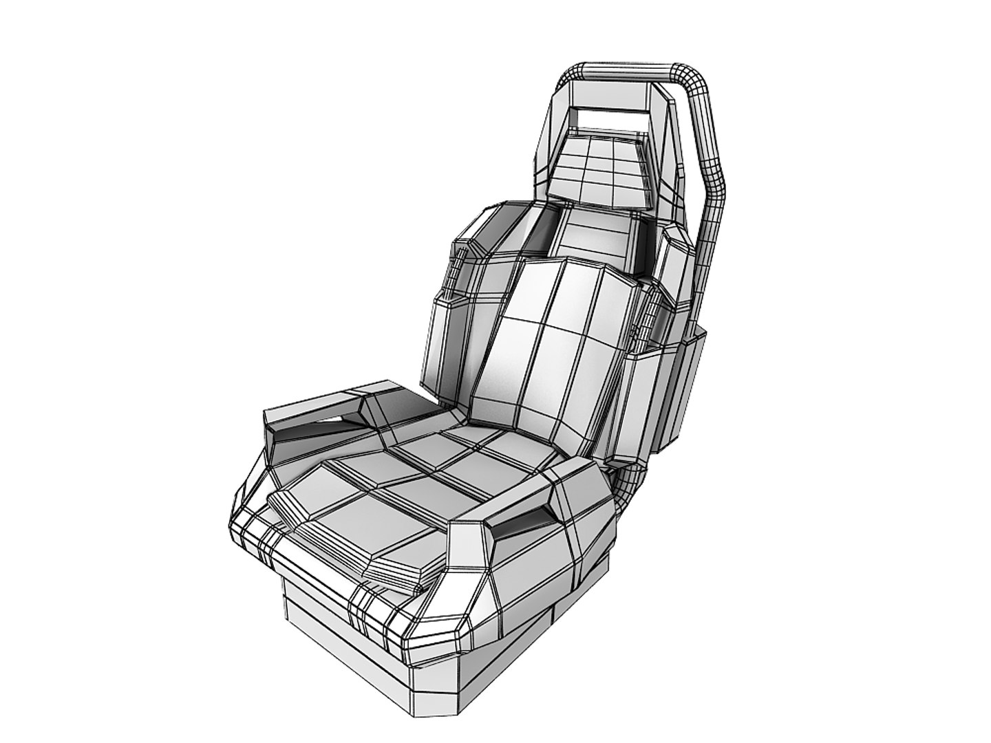 3d seat concept model