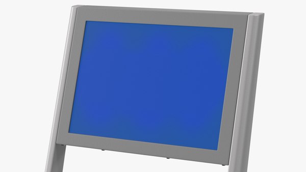 공항 셀프 체크인 3D 모델 - TurboSquid 1835879