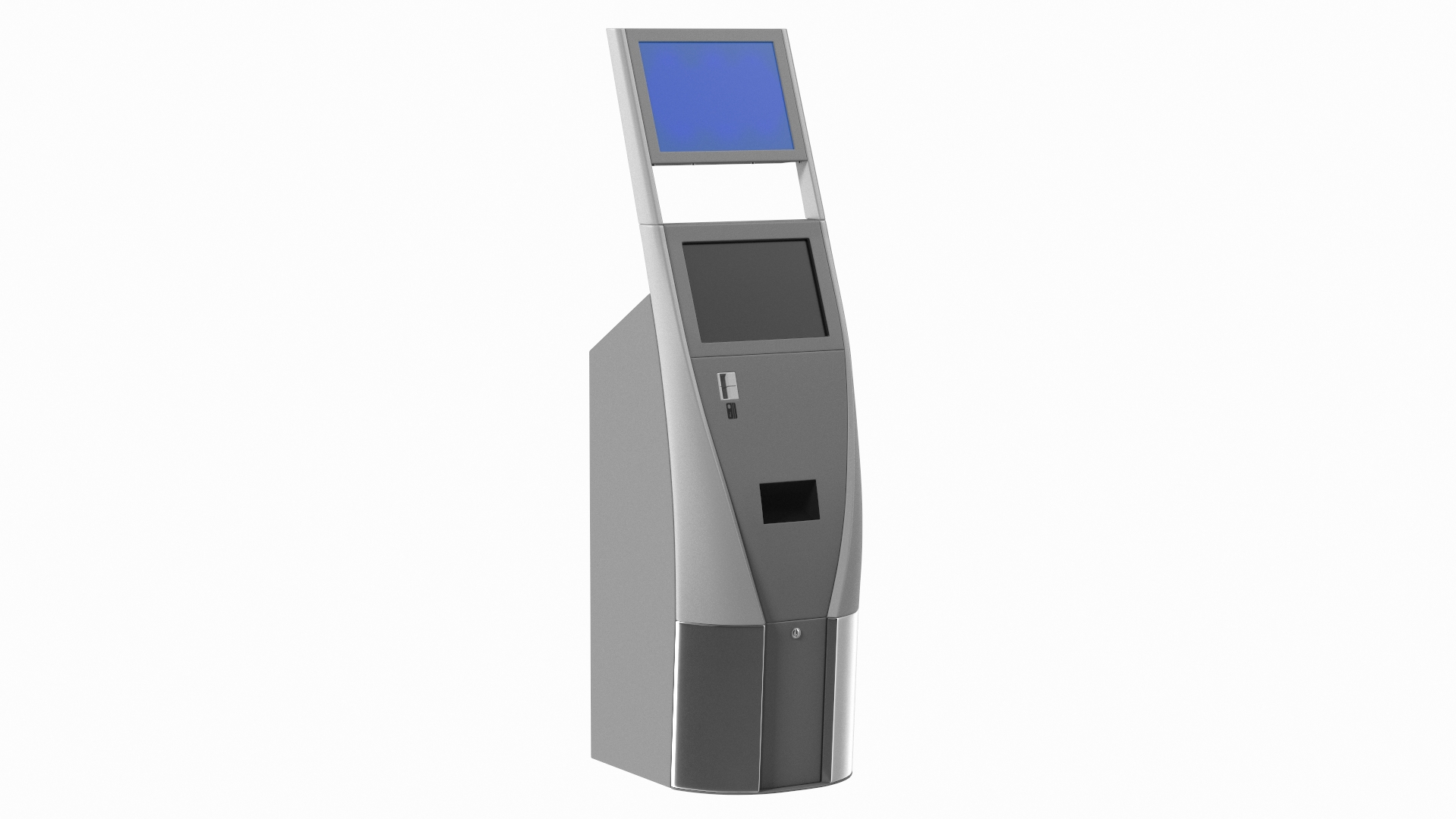 3D Airport Self Check In Model - TurboSquid 1835879