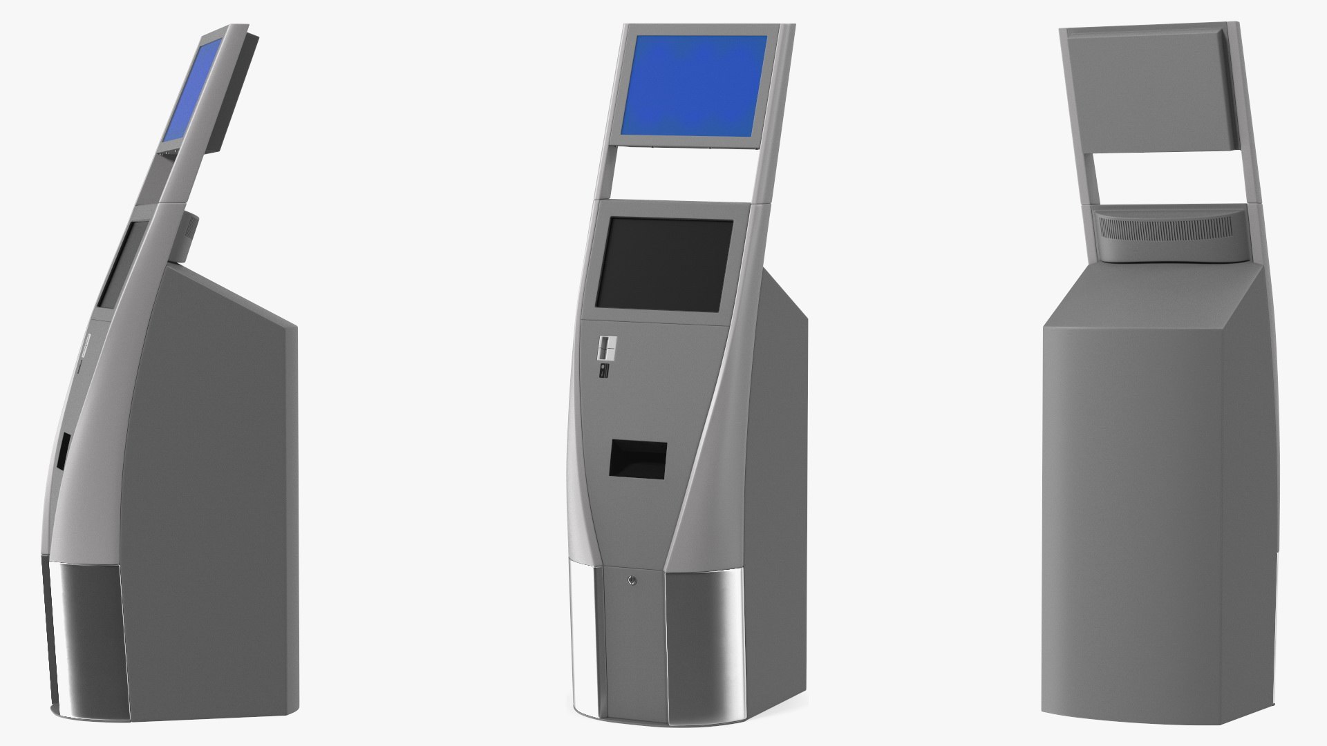 3D Airport Self Check In Model - TurboSquid 1835879
