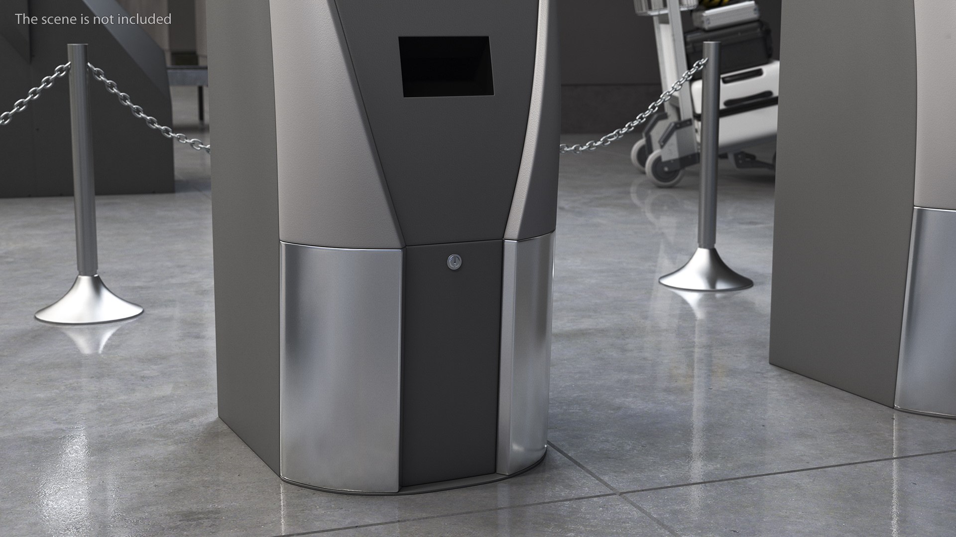 3D Airport Self Check In Model - TurboSquid 1835879
