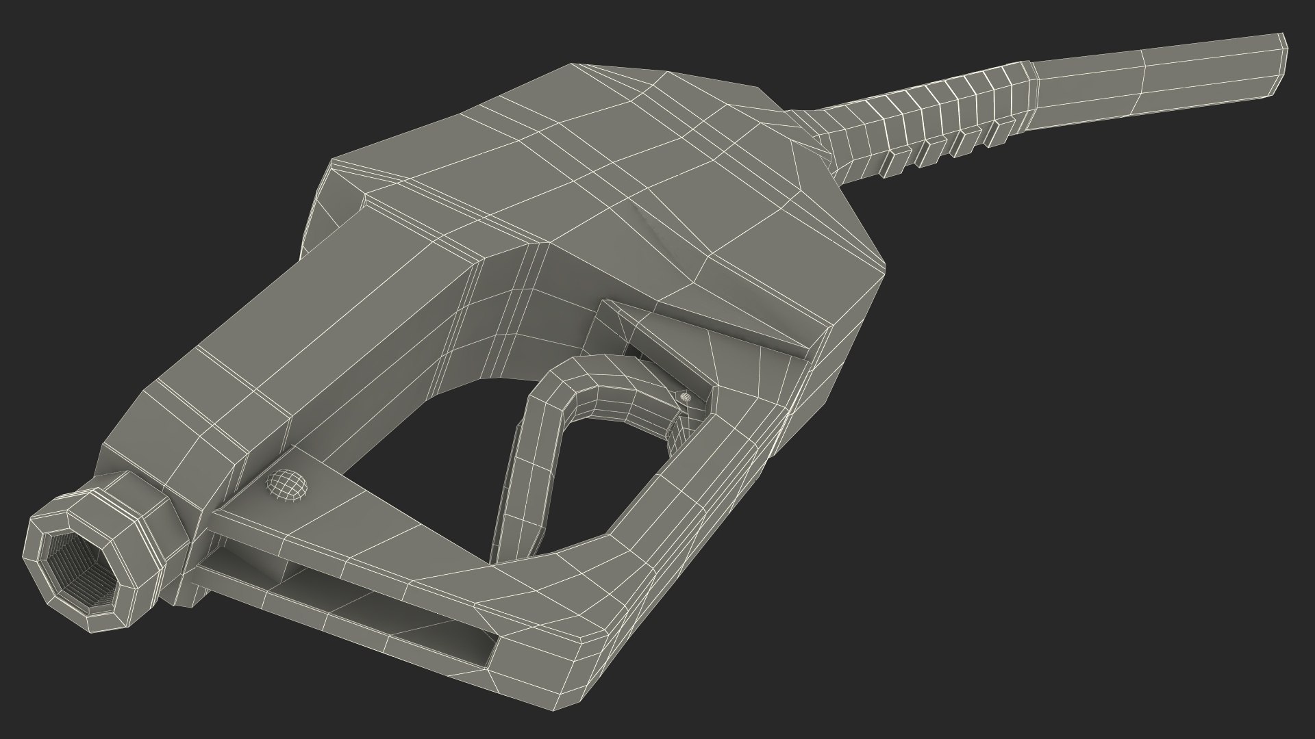 3D Gas Pump Nozzle Model - TurboSquid 2132343