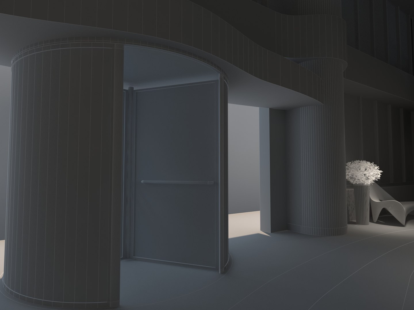 Lobby 3D Model - TurboSquid 2000135