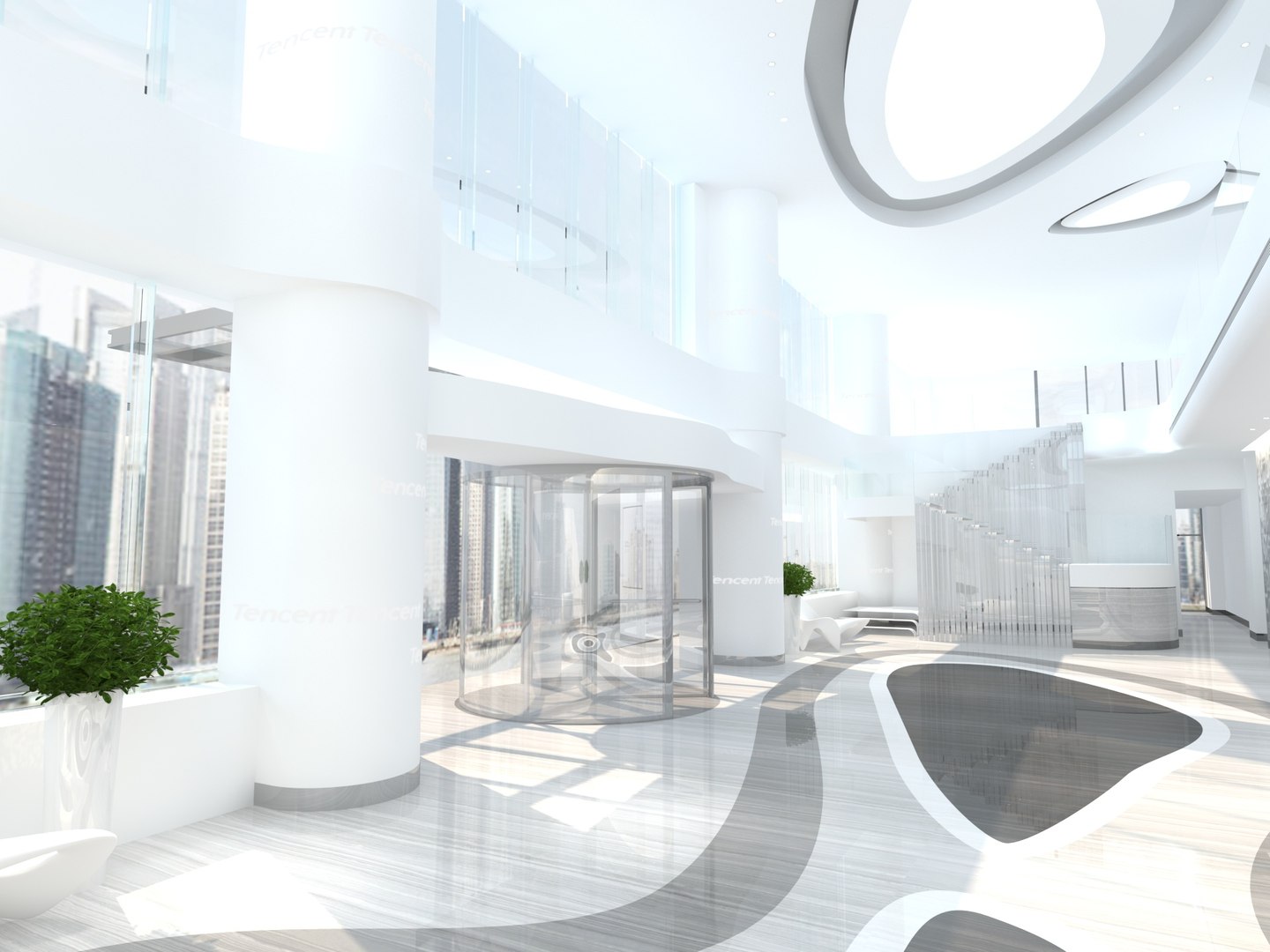 Lobby 3D Model - TurboSquid 2000135