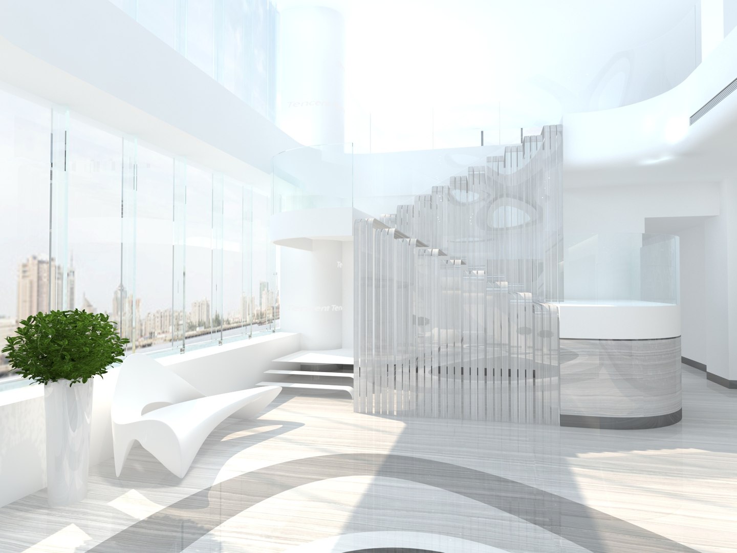 Lobby 3D Model - TurboSquid 2000135