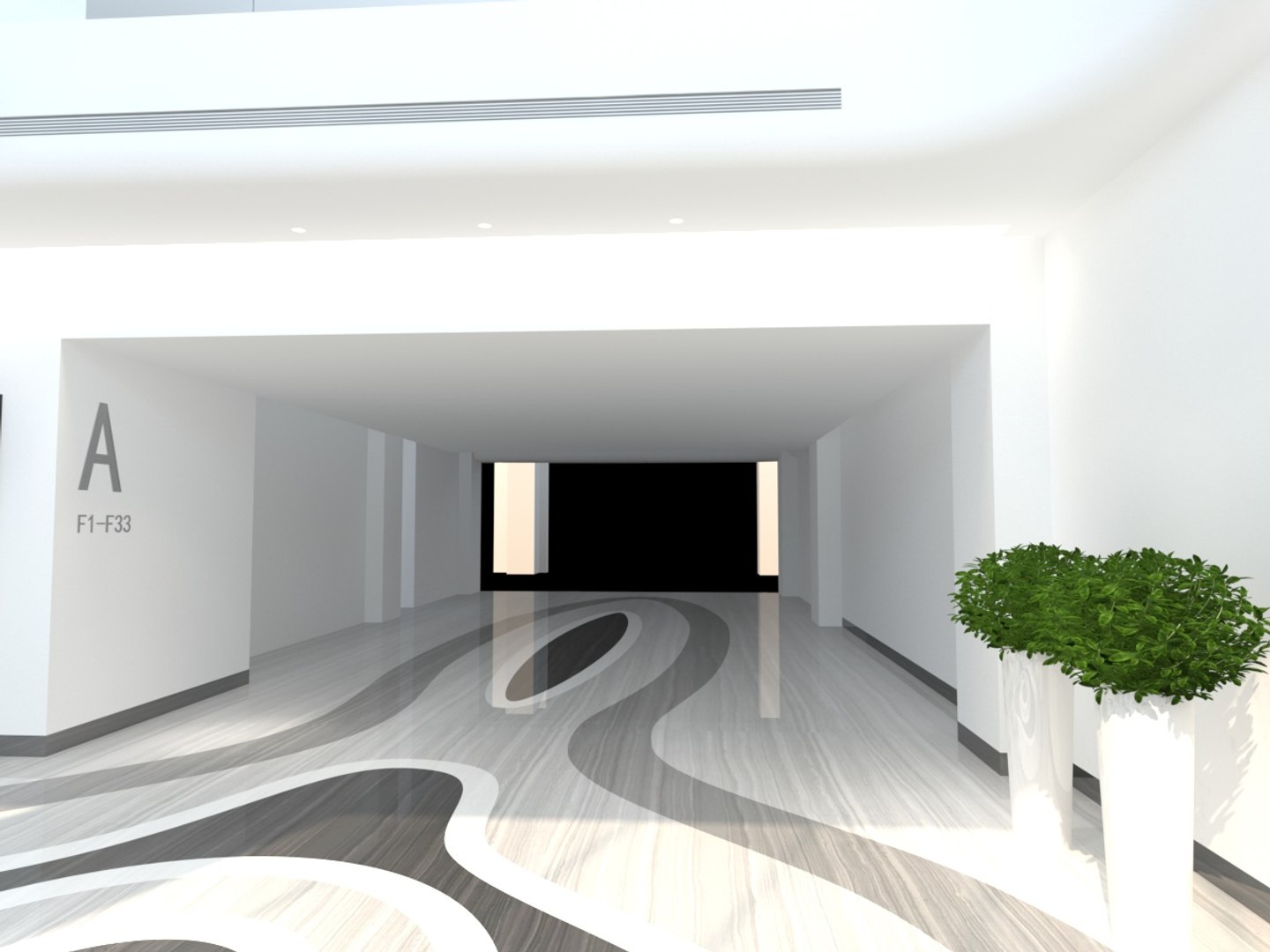 Lobby 3D Model - TurboSquid 2000135