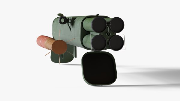 modelo 3d Lanzacohetes incendiario oxidado M202A1 FLASH - TurboSquid ...