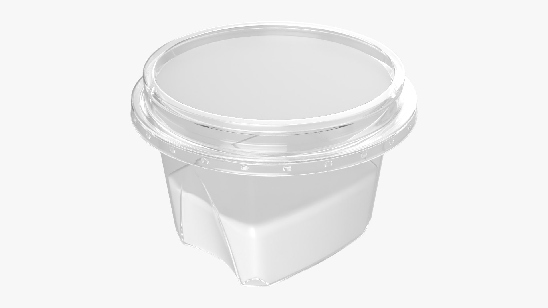 3D Yoghurt Plastic Label Model - TurboSquid 1555255