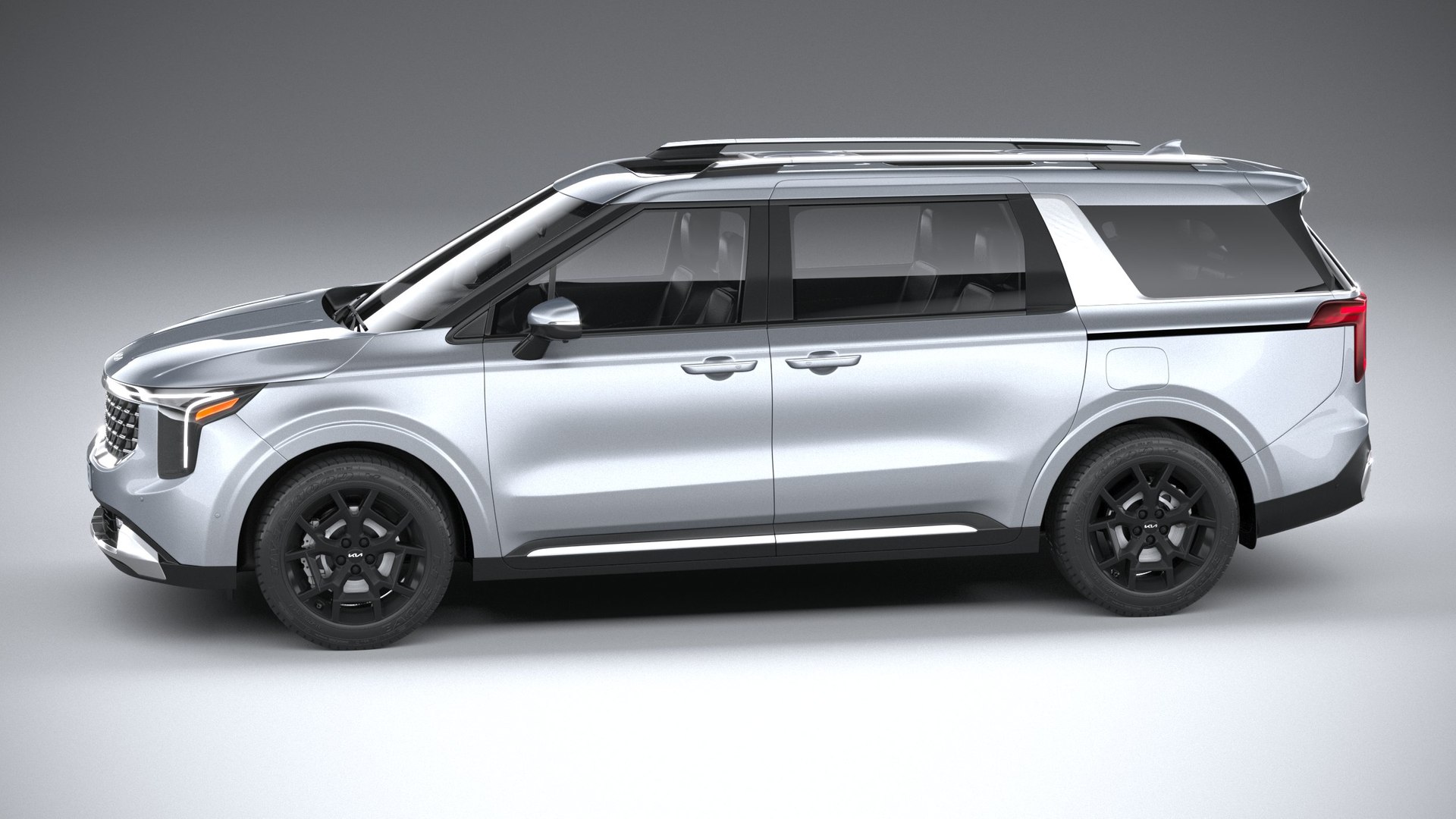 Kia Carnival 2025 3D Model - TurboSquid 2285774