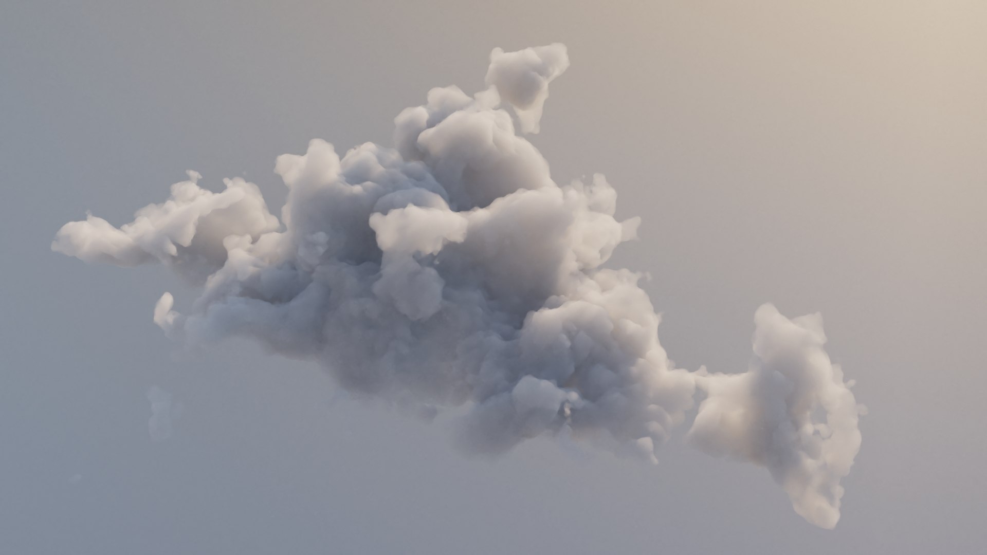 Cloud Polygon Blender 8 3D Model - TurboSquid 1895805