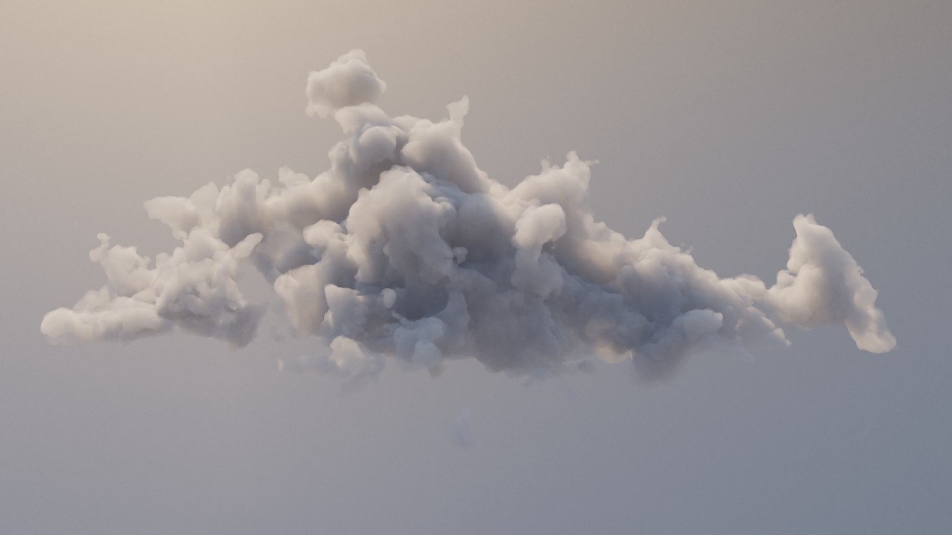 Cloud Polygon Blender 8 3D Model - TurboSquid 1895805