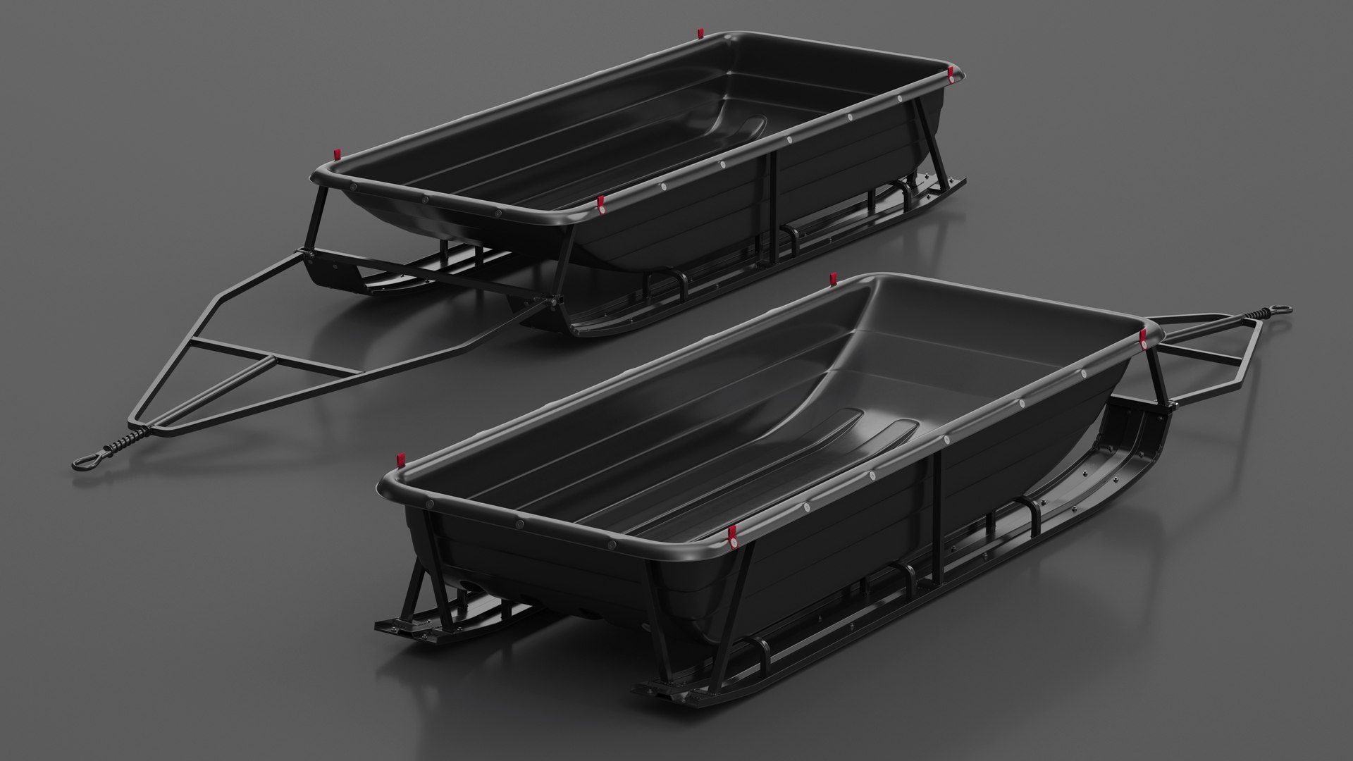 3D Utility Ski Cargo Sled - TurboSquid 2113198