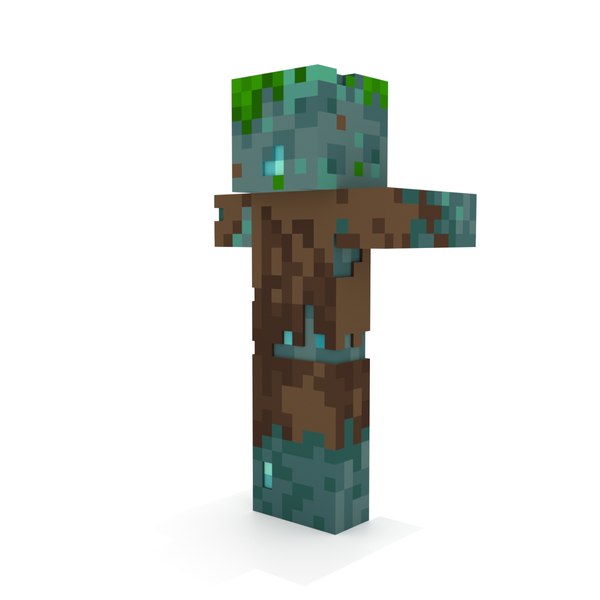 modelo 3d Minecraft Ahogado - TurboSquid 1505786