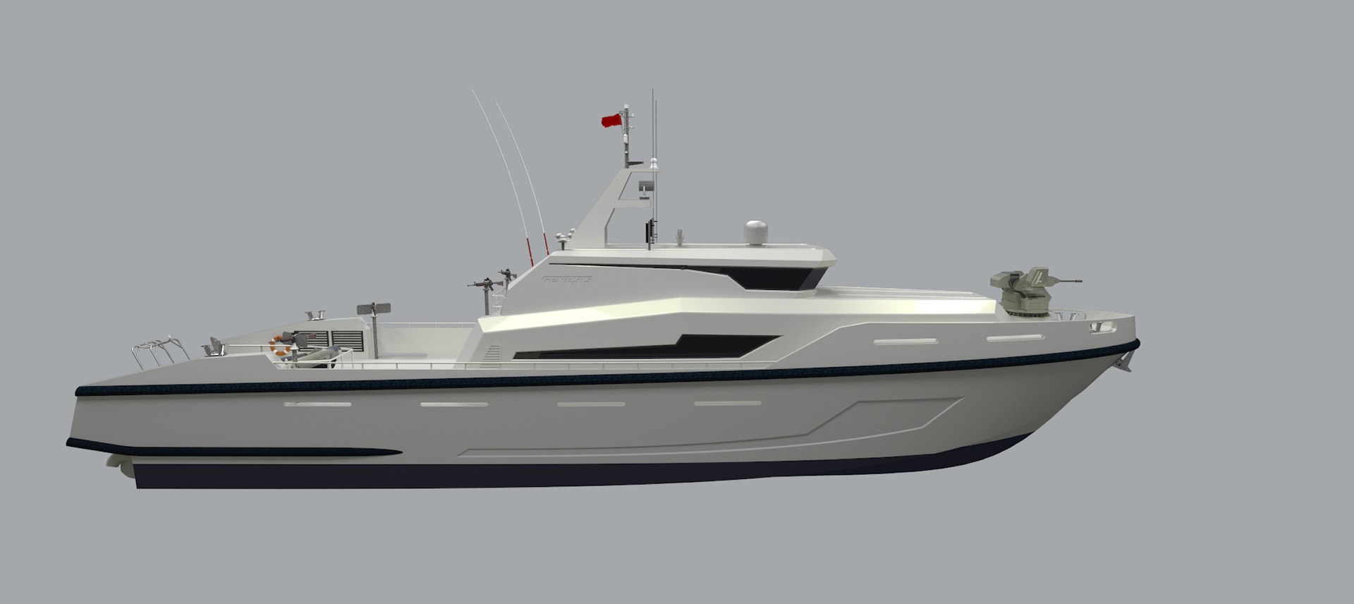 3D Attack Ship Genesis Model - TurboSquid 1760808