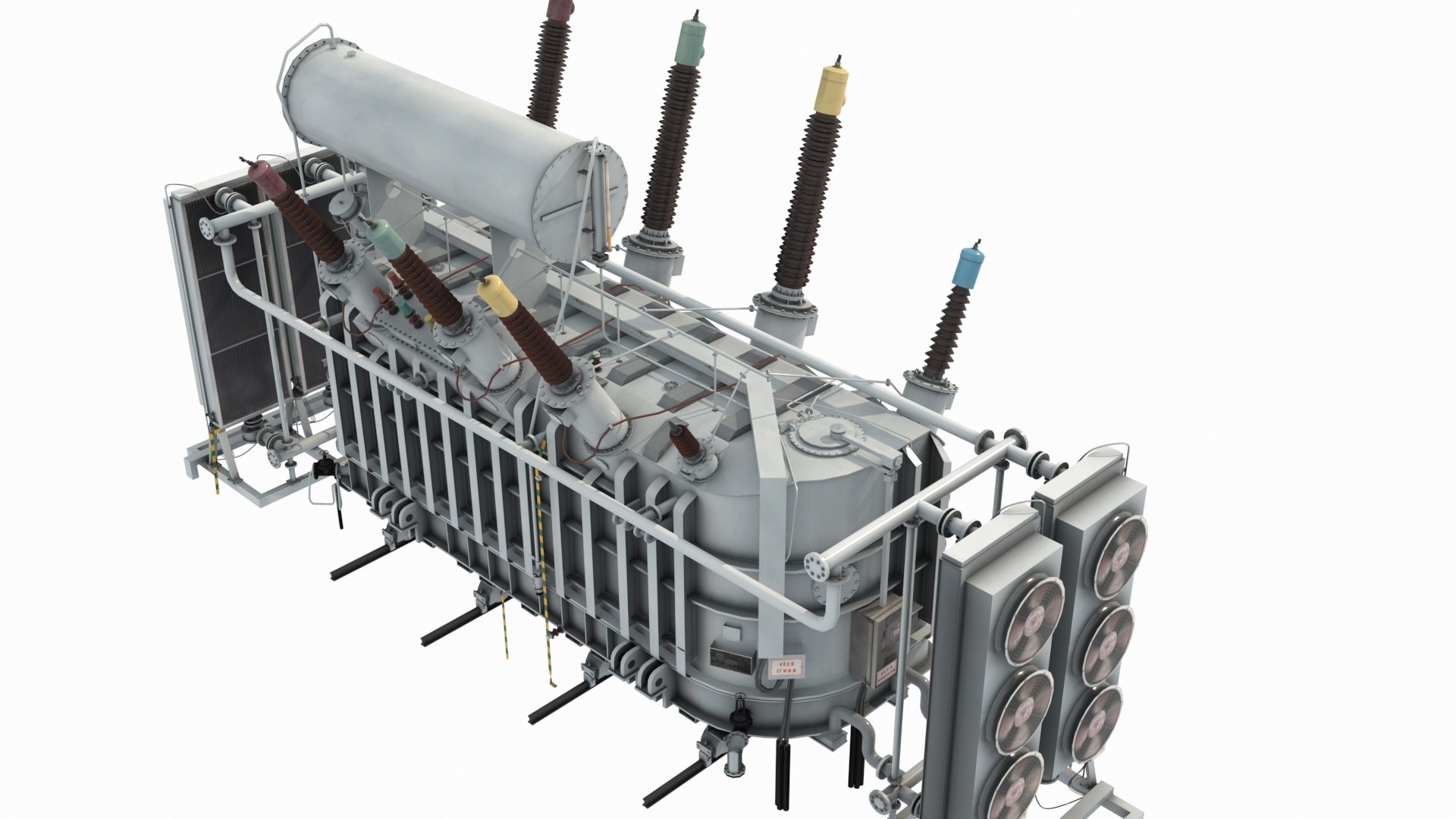 Main Transformer Of Power Station 1 3D Model - TurboSquid 2313453