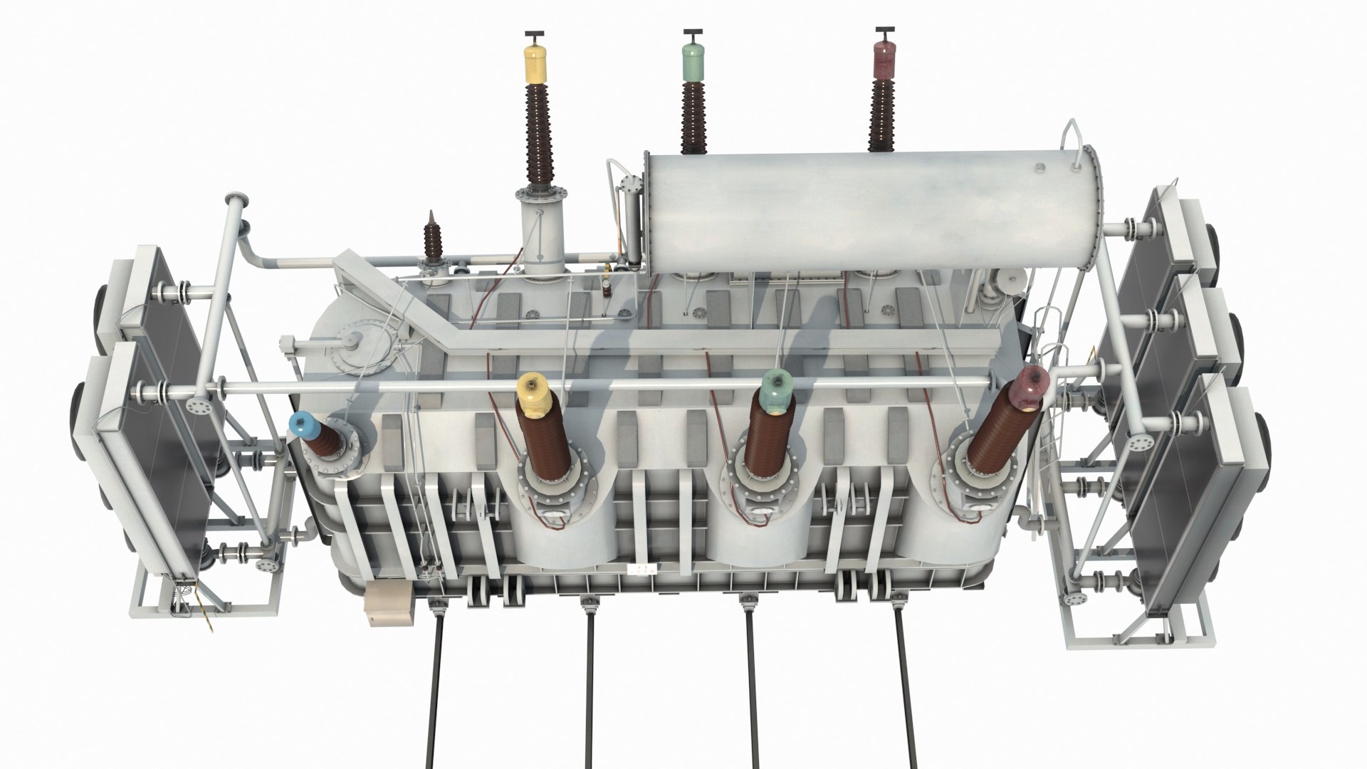 Main Transformer Of Power Station 1 3D Model - TurboSquid 2313453