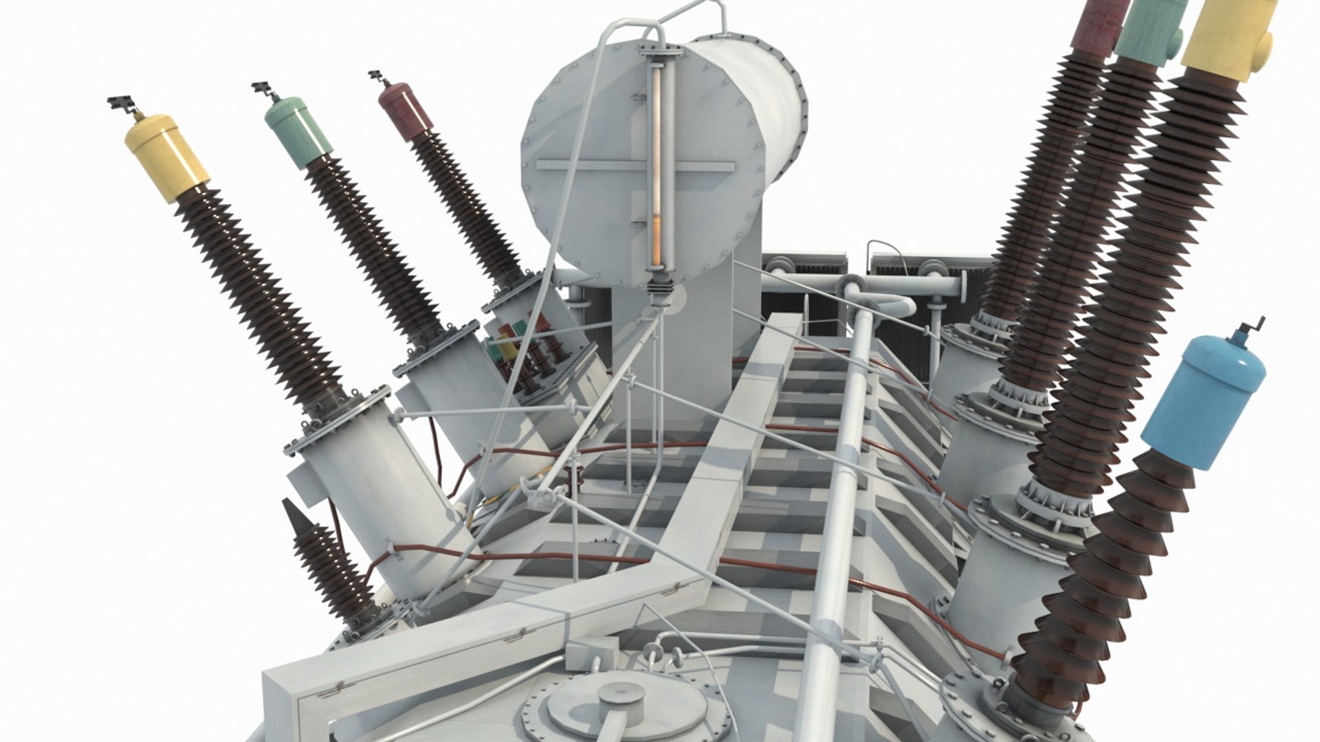 Main Transformer Of Power Station 1 3D Model - TurboSquid 2313453