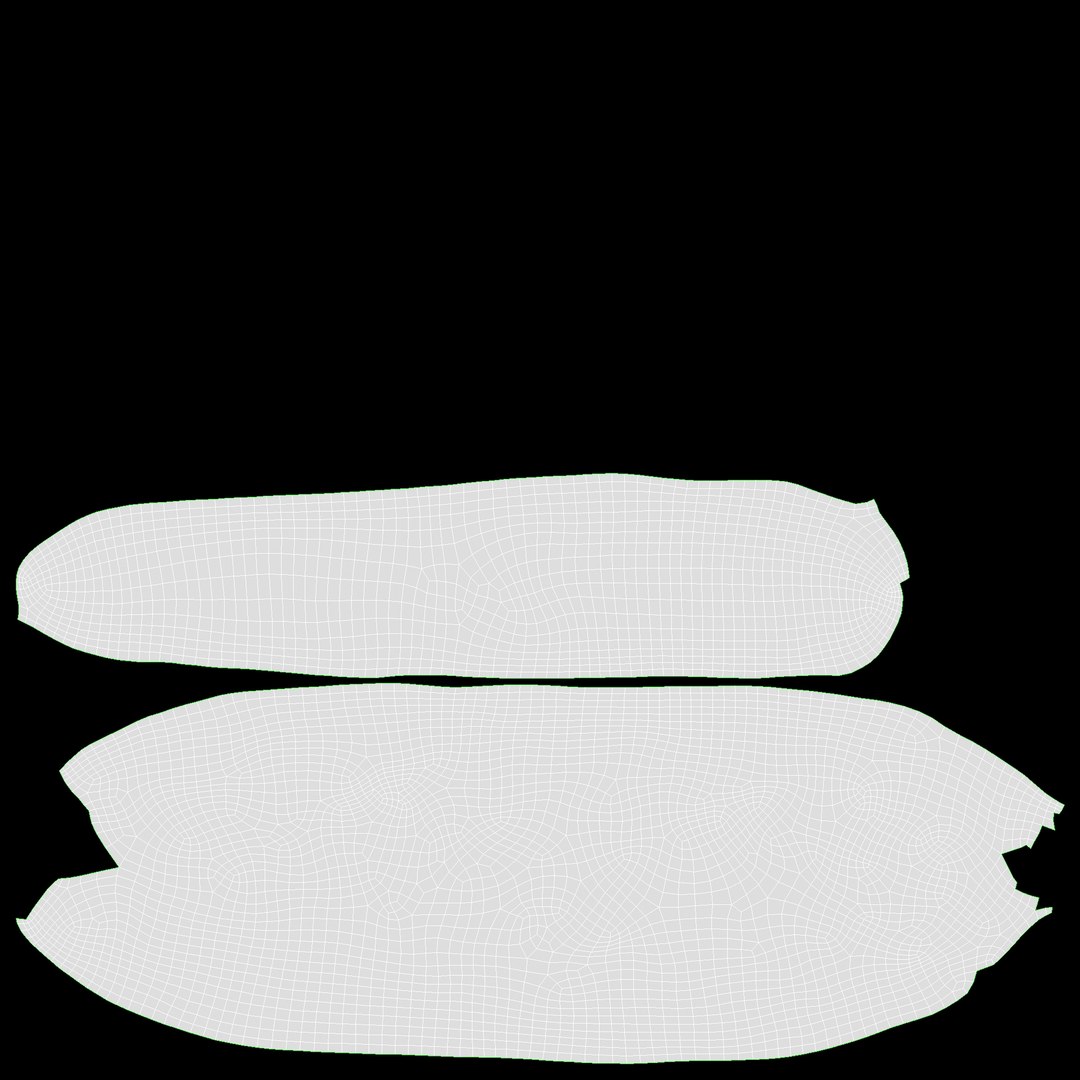 3D French Bread With Garlic Butter - TurboSquid 2339218