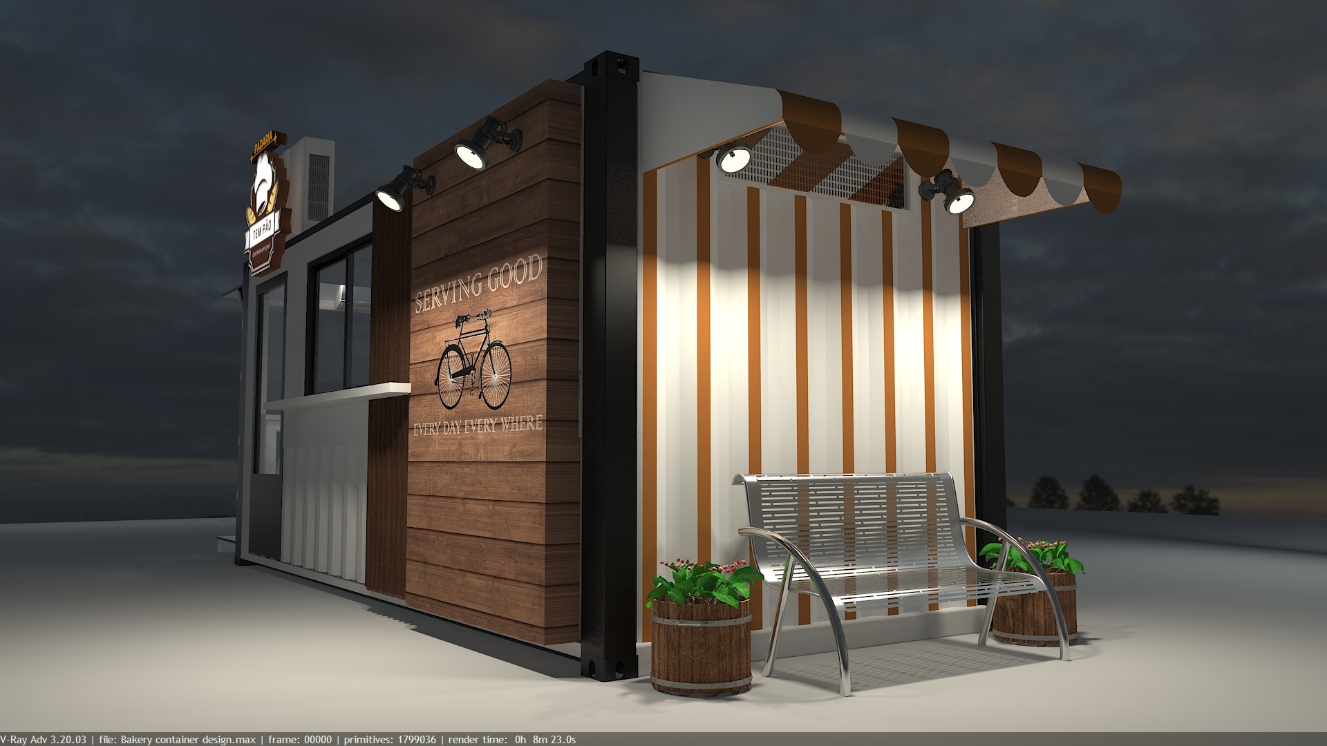 Portable Shop 3D Model - TurboSquid 2042088