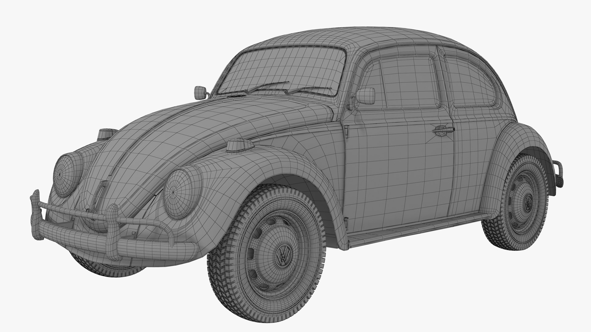 Volkswagen Beetle 3D Model - TurboSquid 1744412