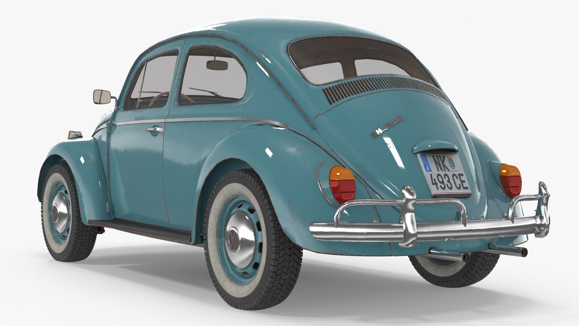 Volkswagen Beetle 3D Model - TurboSquid 1744412