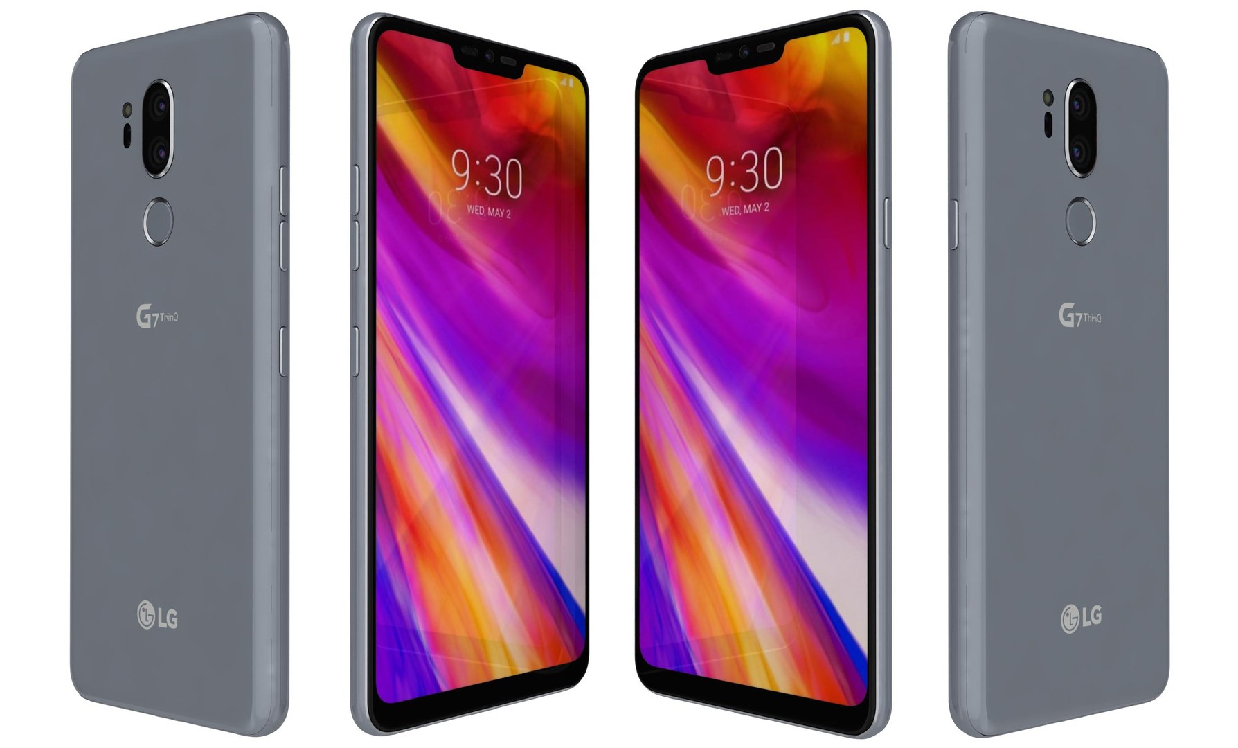 Lg G7 Thinq Colors 3D - TurboSquid 1292763