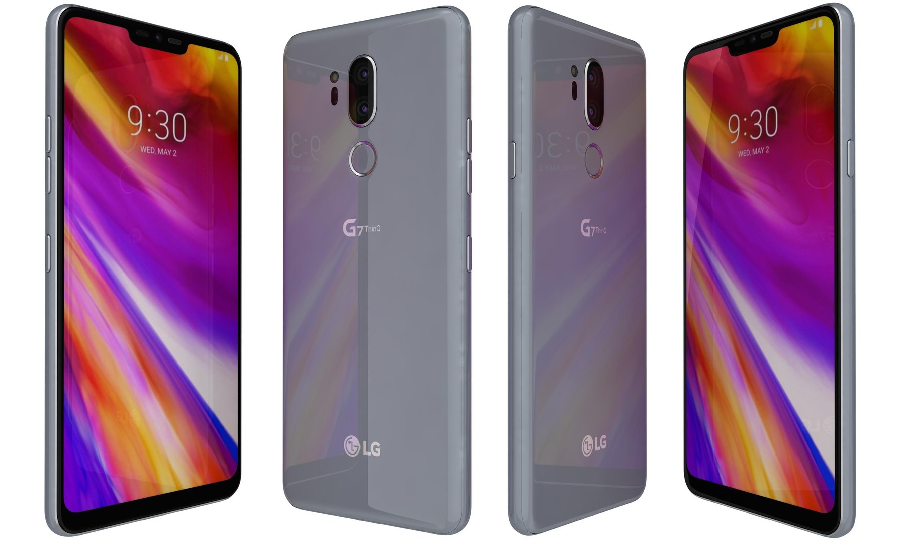Lg G7 Thinq Colors 3D - TurboSquid 1292763