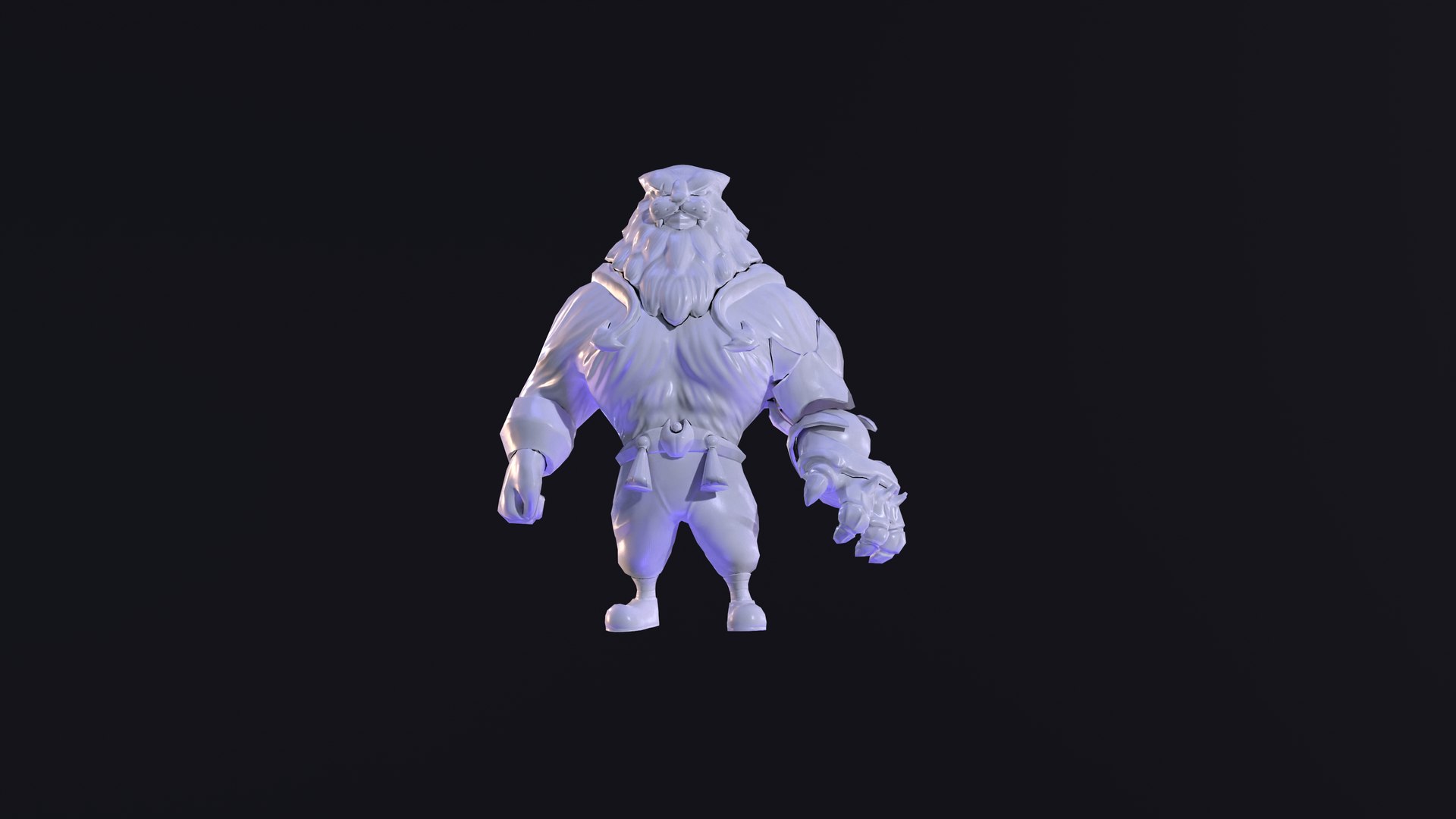 Stylized bear model - TurboSquid 2103019