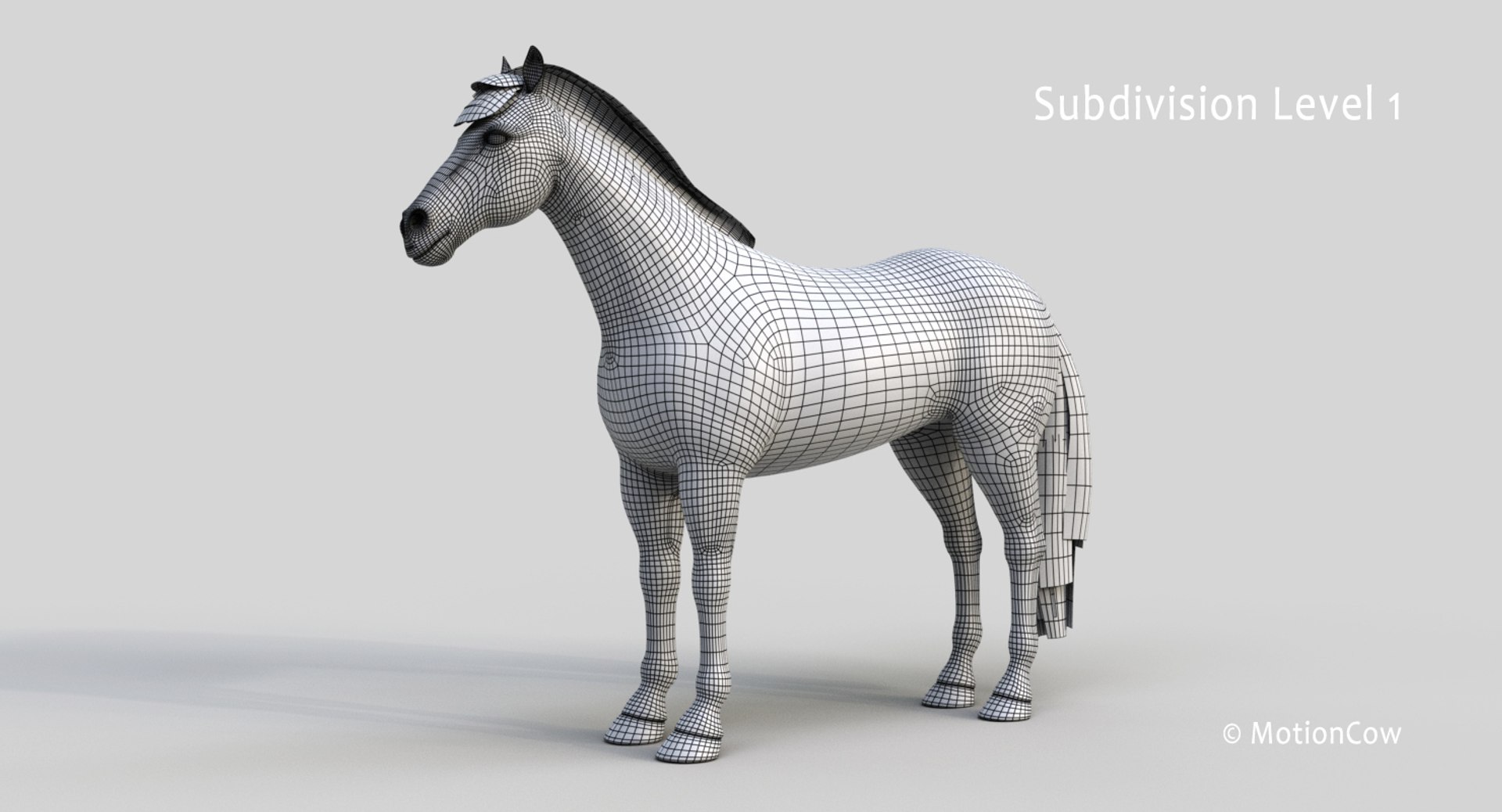 3D brown horse rig - TurboSquid 1381715