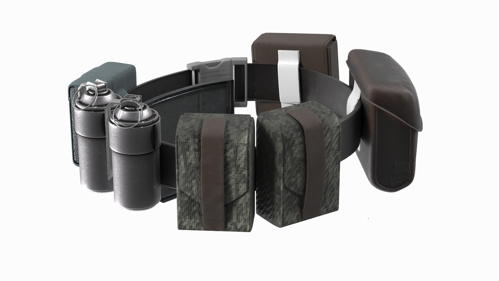 3D Combat Soldiers Belt Model - TurboSquid 2130597